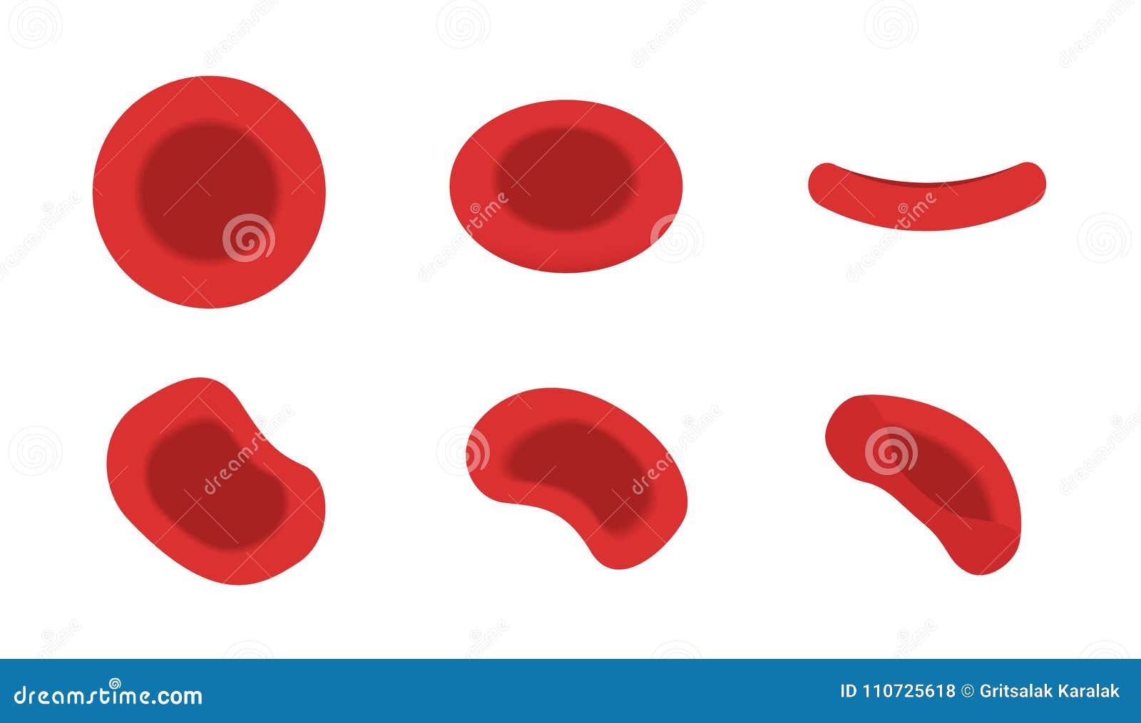 Icône de globule rouge illustration de vecteur. Illustration du durée ...