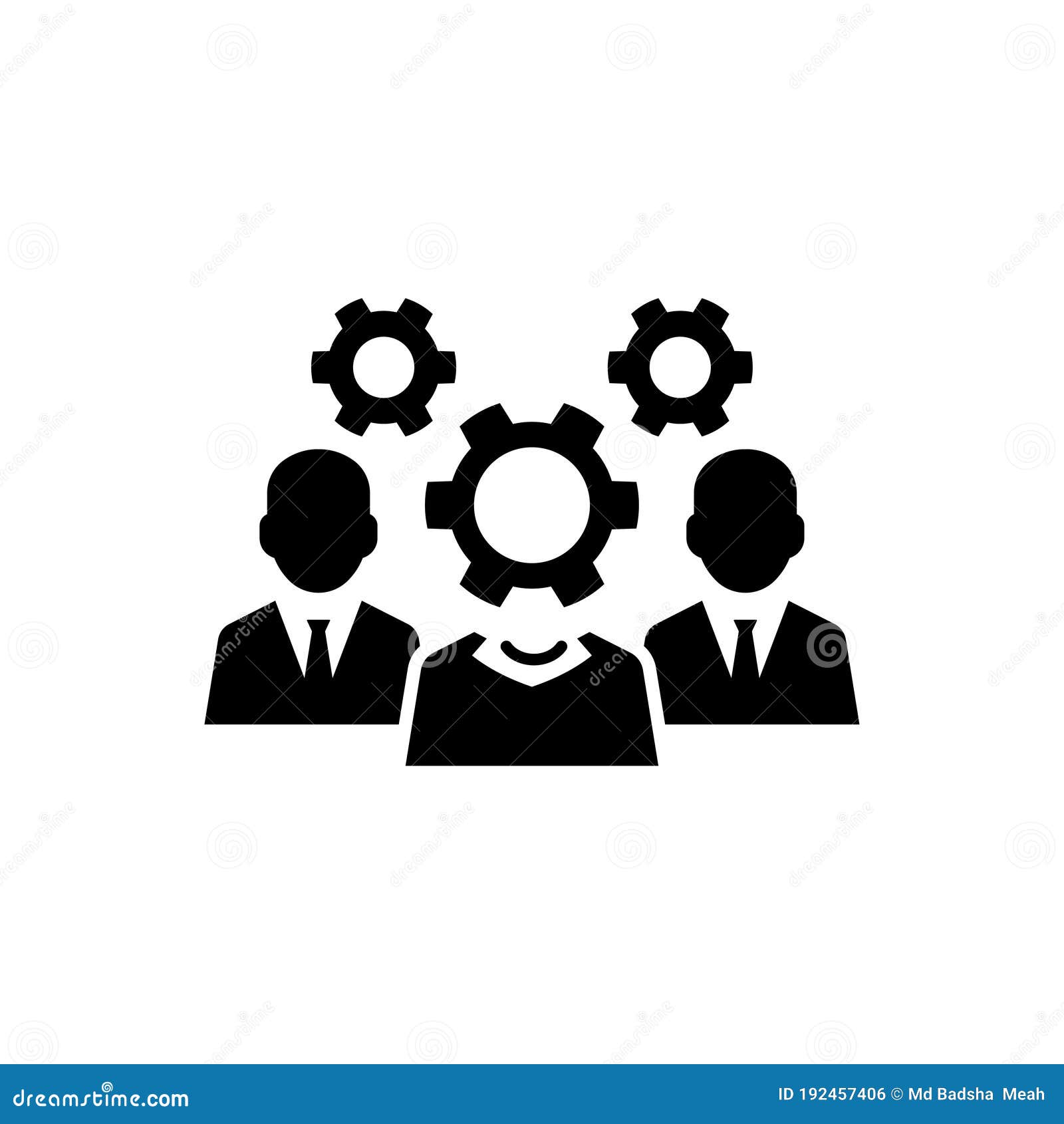 Icône De L'équipe D'experts Illustration de Vecteur - Illustration du ...