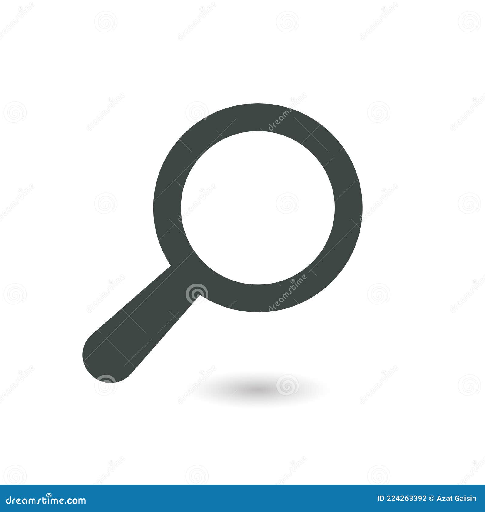 Icône de recherche illustration de vecteur. Illustration du exploration ...