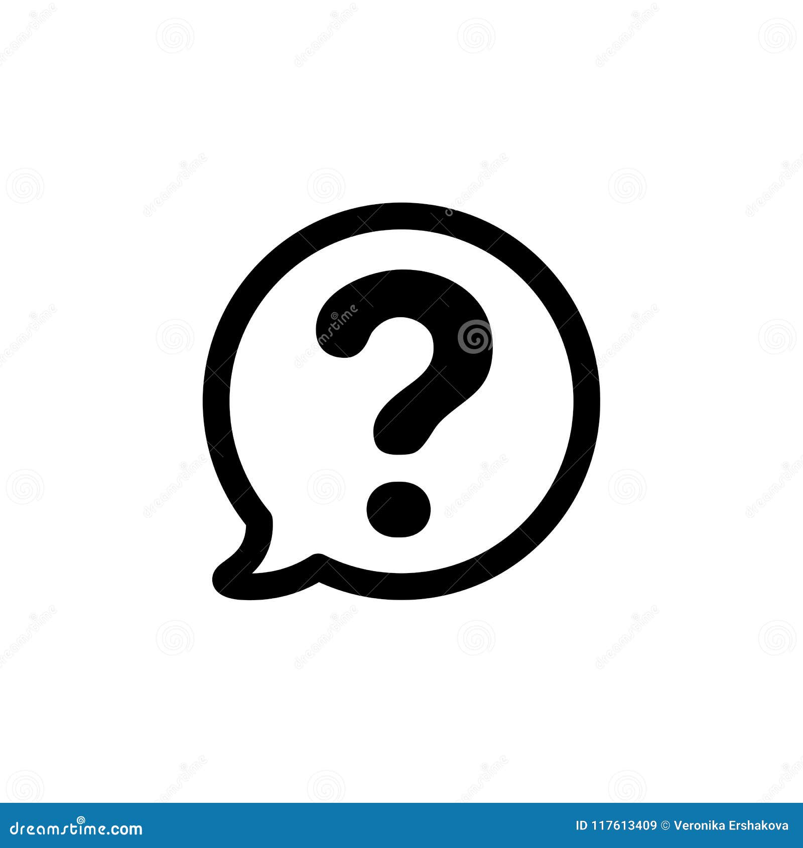Icône De Signe D'aide Symbole Simple De Question Illustration de ...