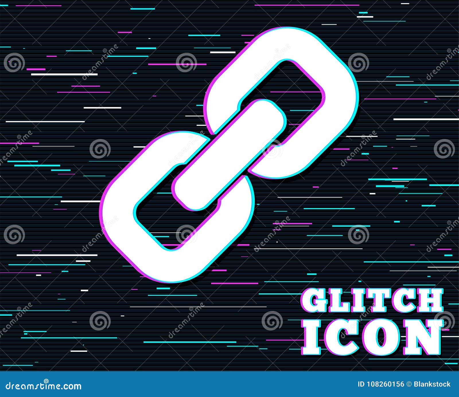 Icône De Signe De Lien Symbole De Lien Hypertexte Illustration de ...