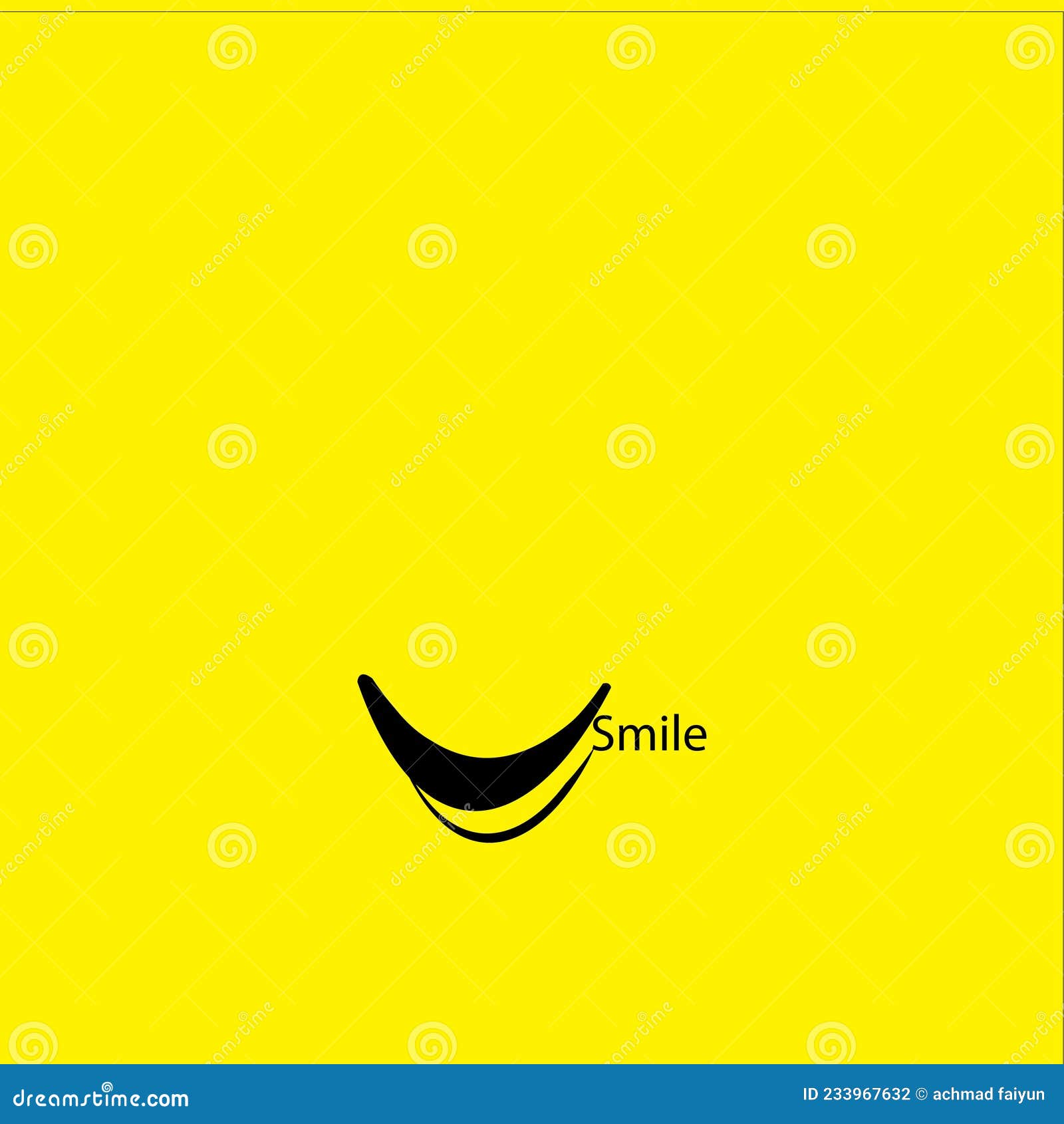 Icône De Sourire Logo Vectoriel Modèle Vectoriel Illustration Stock ...