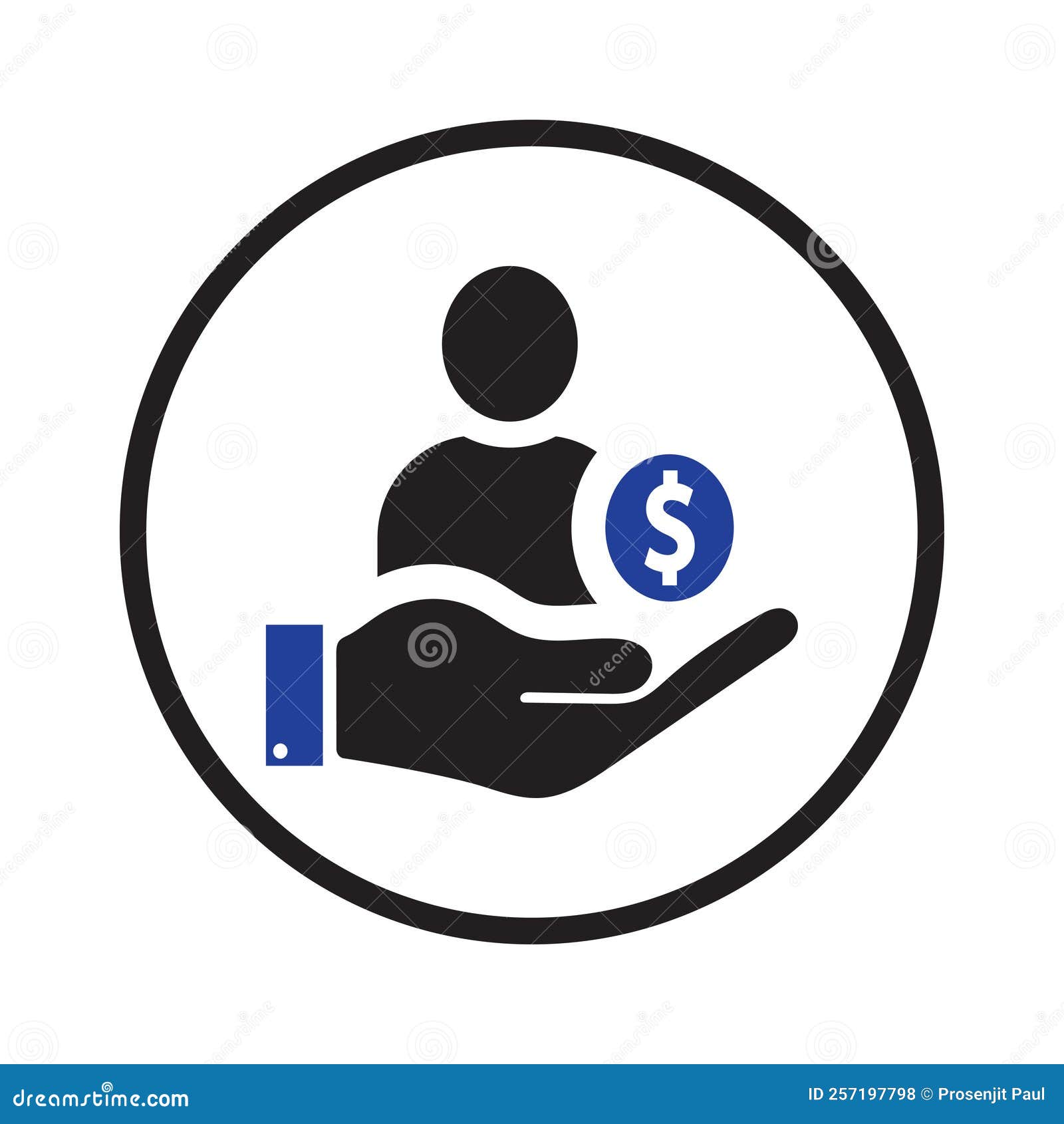 Icône De Transfert D'entreprise Illustration de Vecteur - Illustration ...