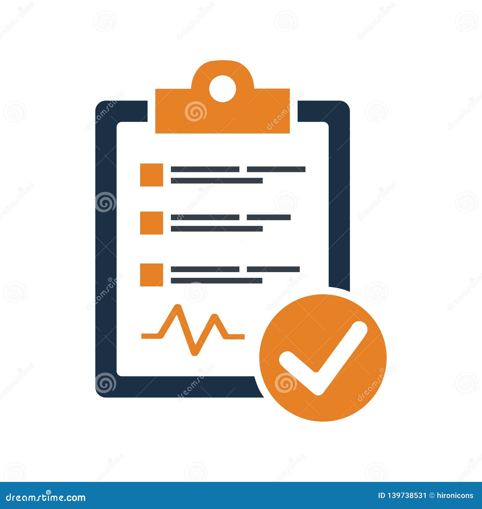 Icône Diagnostique De Rapport Illustration de Vecteur - Illustration du ...