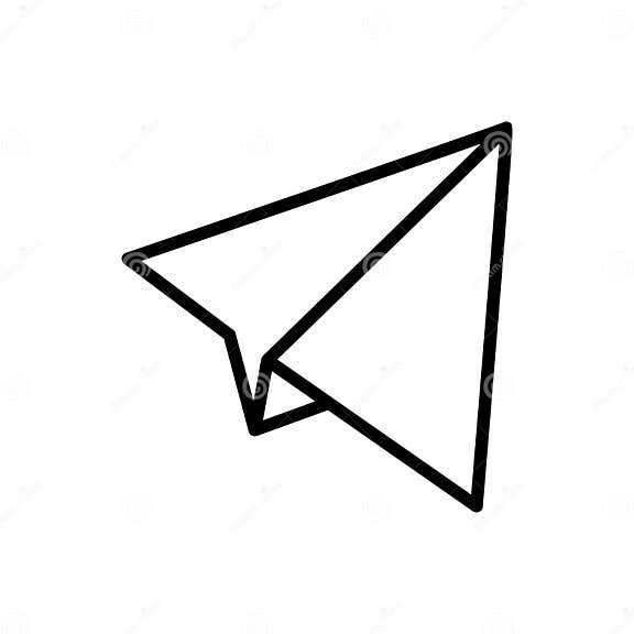 Icône Envoyer Message Icône Envoyer Icône Illustration de Vecteur ...