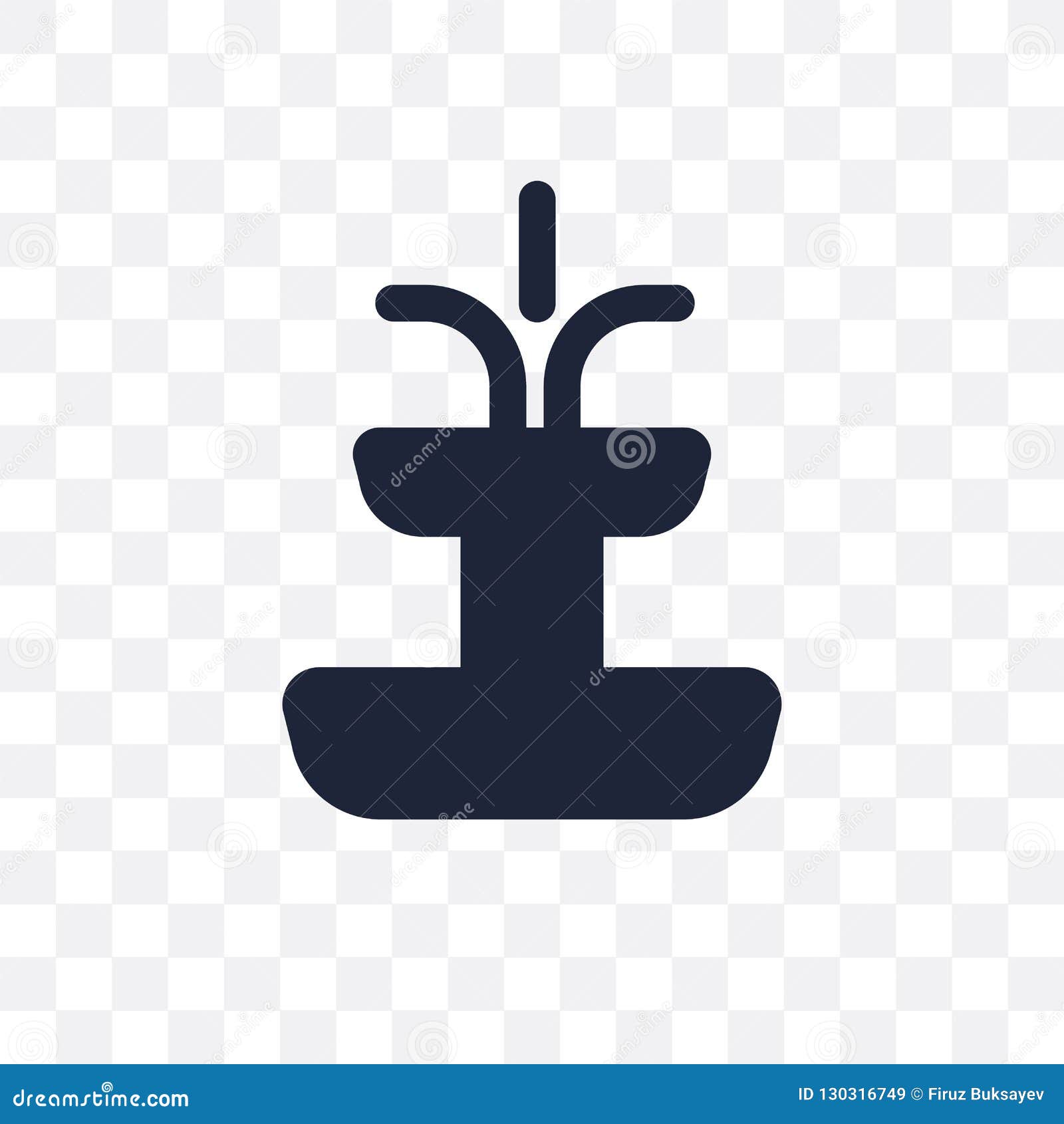 Icône Transparente De Fontaine Conception De Symbole De Fontaine D ...