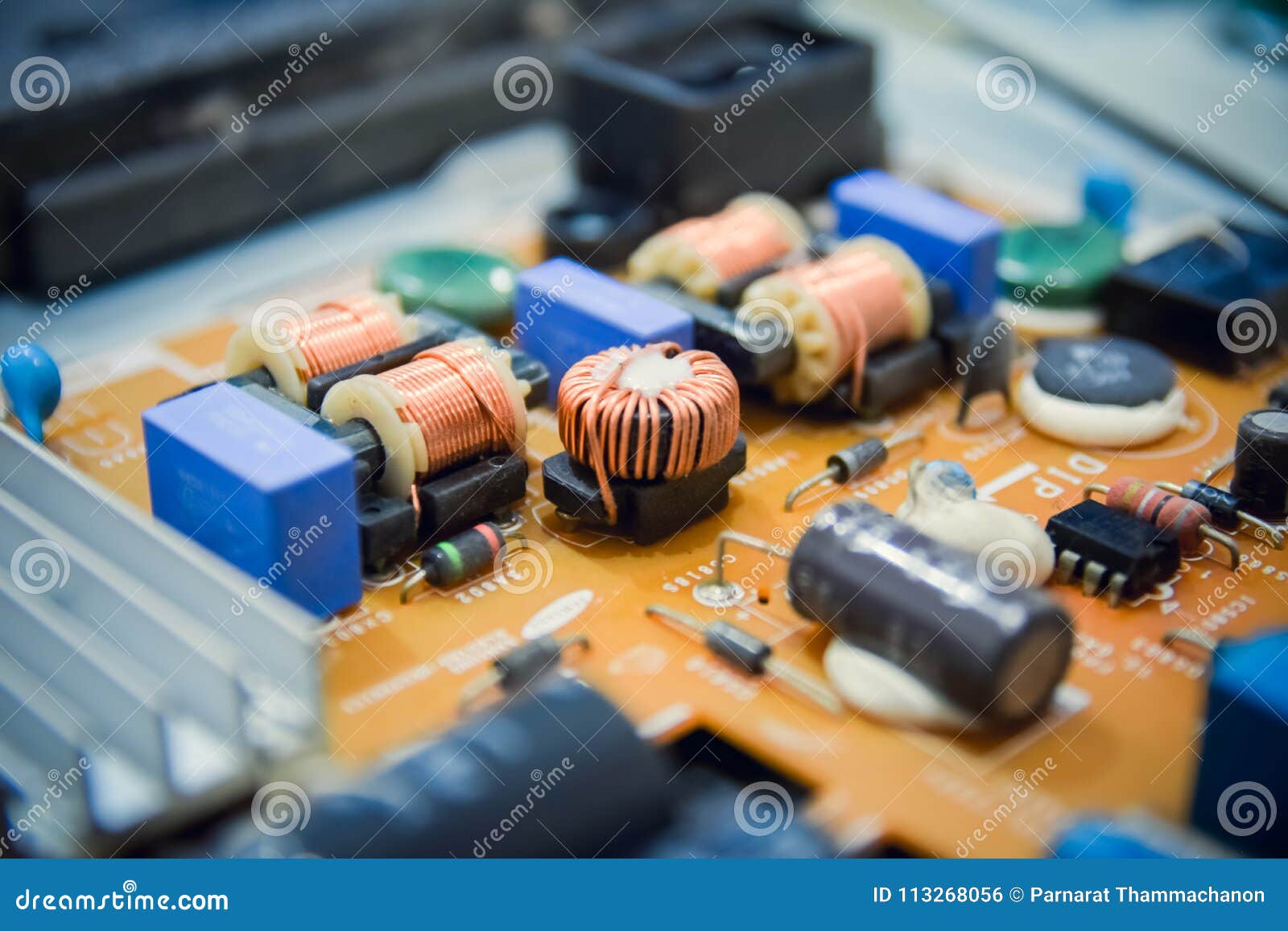Complete main board stock photo. Image of design, green - 113268056