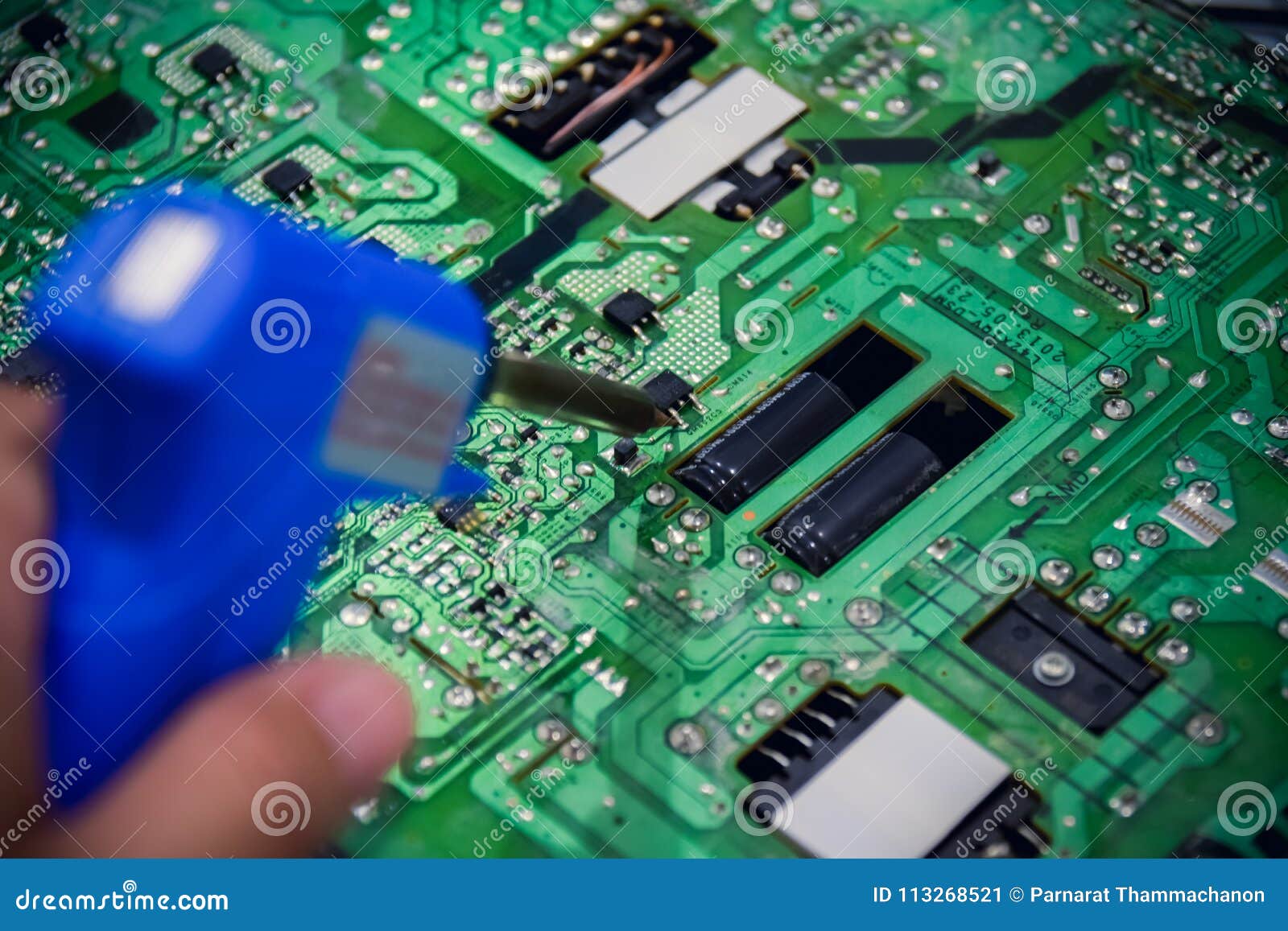 Complete main board stock image. Image of circuit, integrated - 113268521