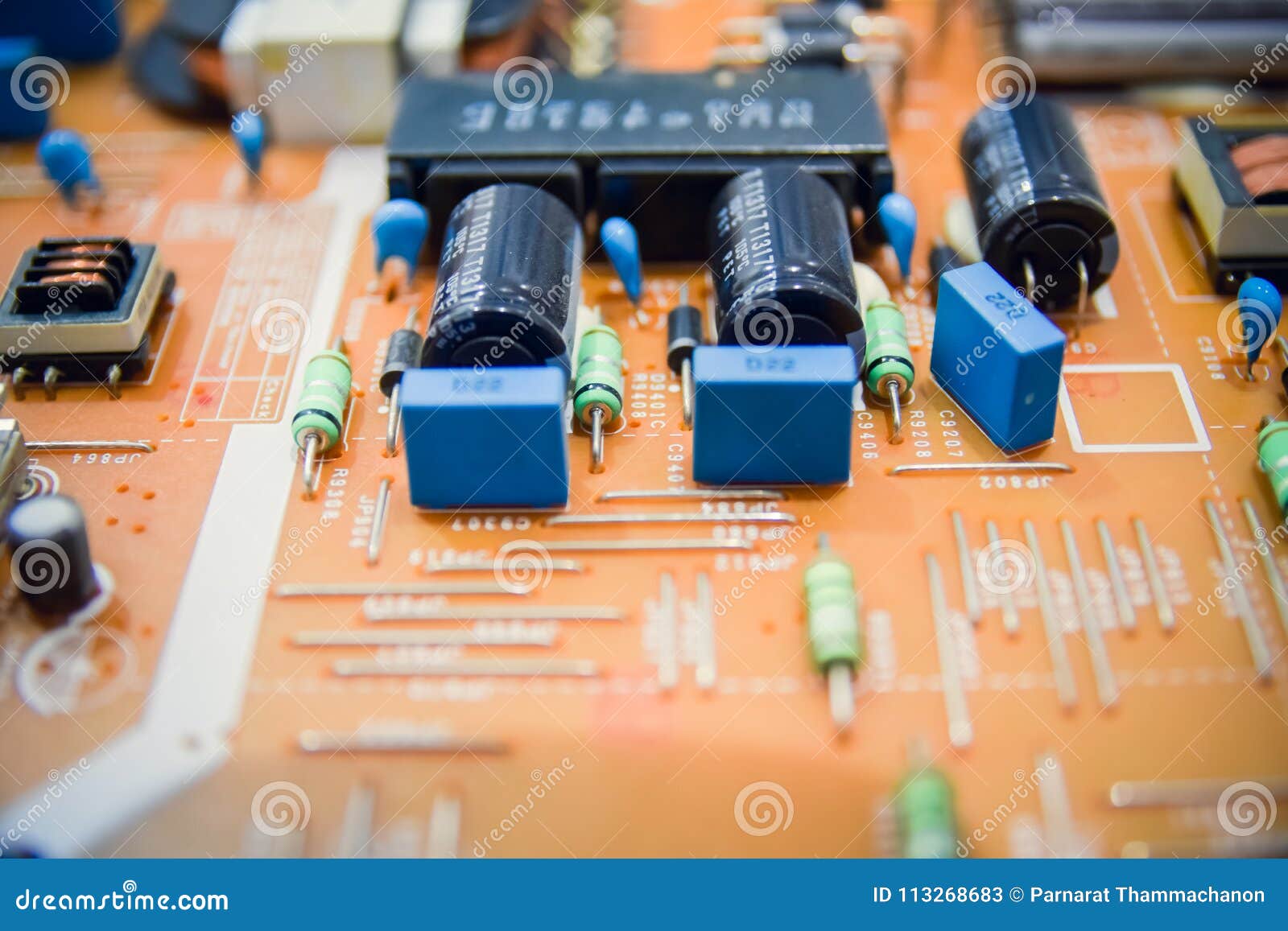 Complete main board stock image. Image of manufacturing - 113268683