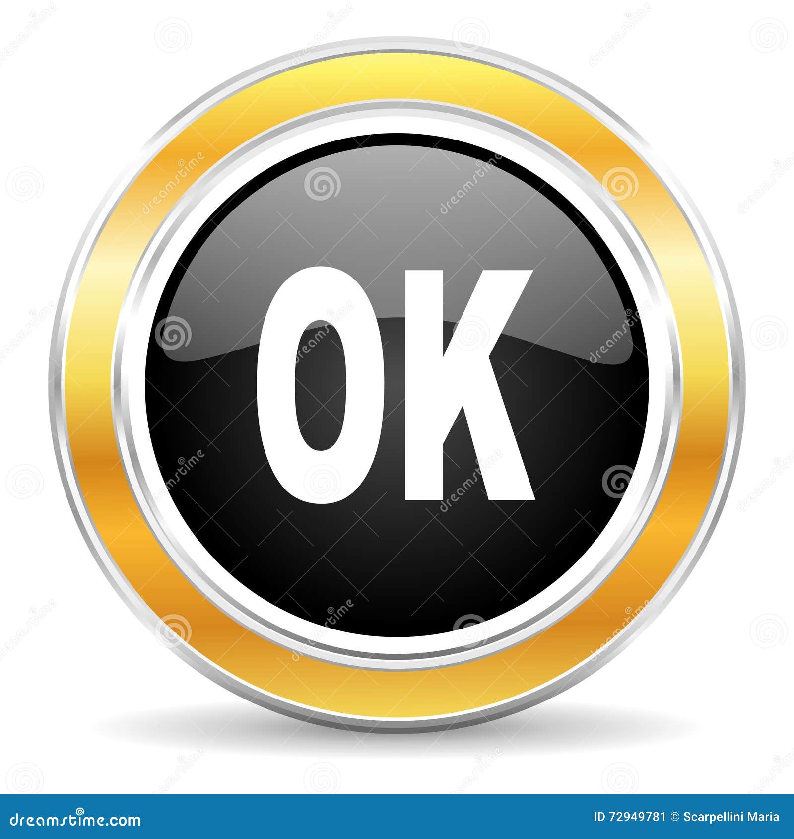 Icône correcte illustration stock. Illustration du coutil - 72949781