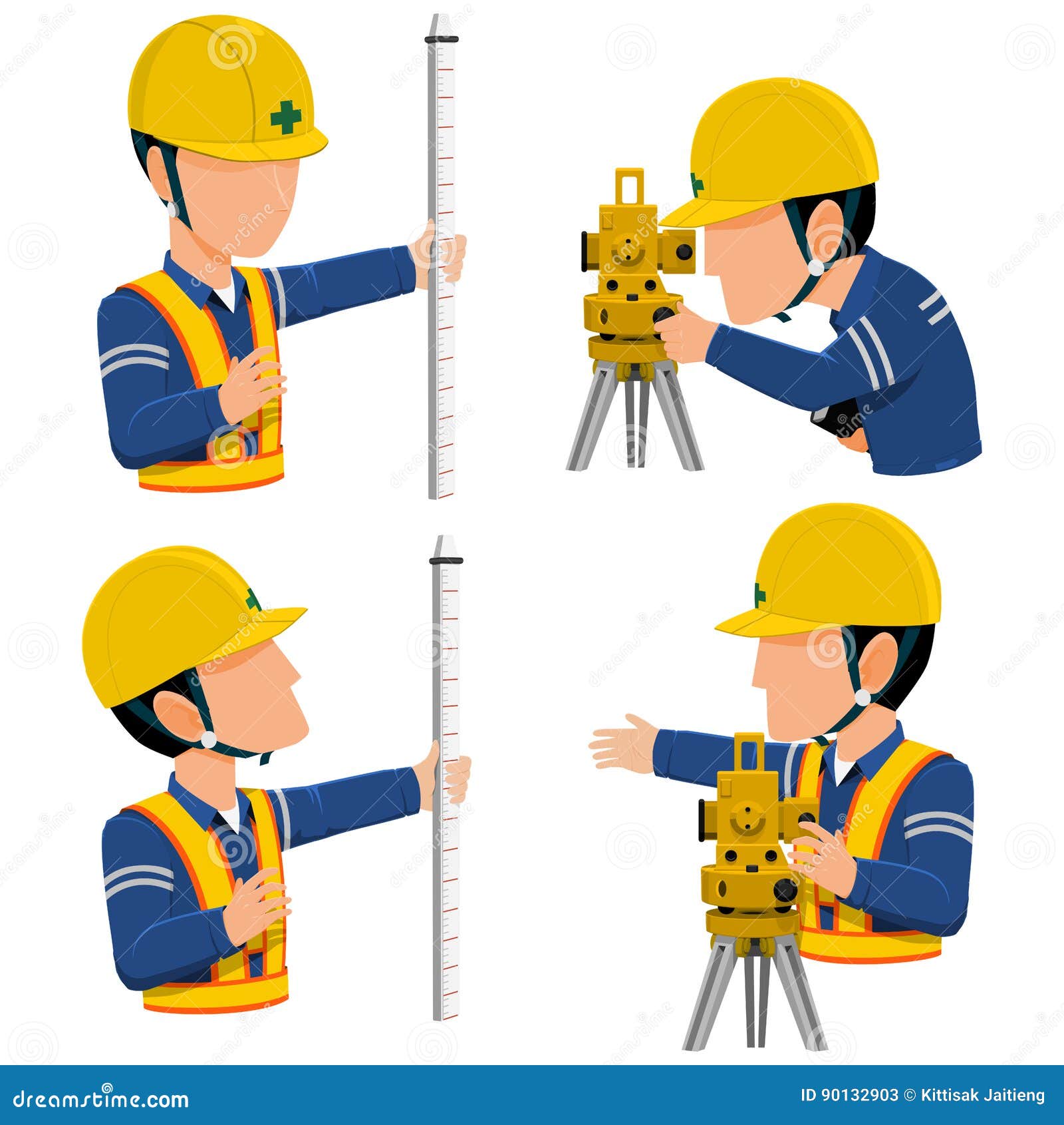 Icône d'arpenteur illustration de vecteur. Illustration du niveau ...