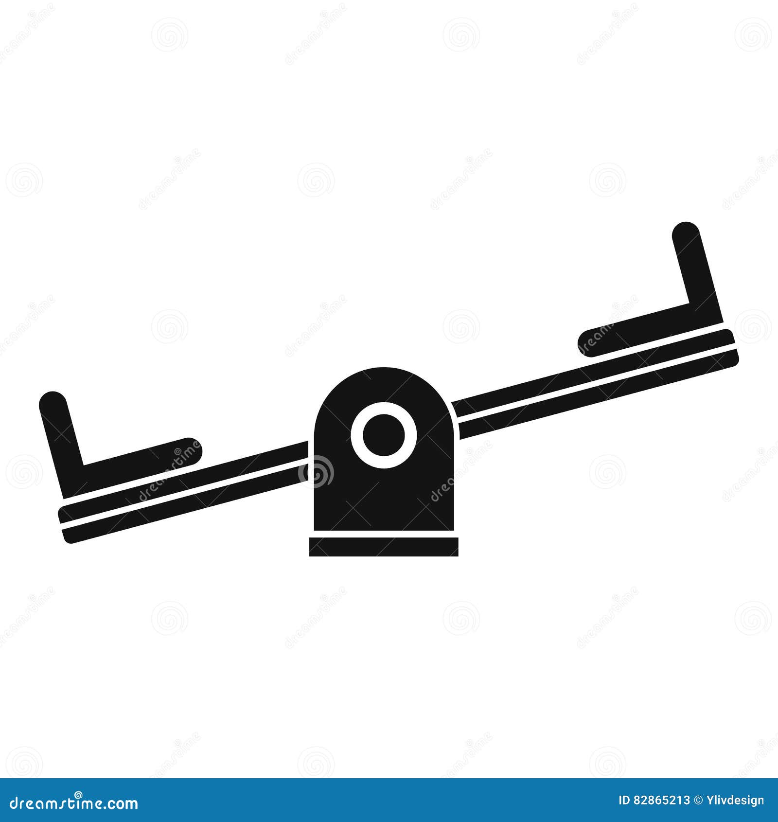 Icône De Bascule, Style Simple Illustration de Vecteur - Illustration ...