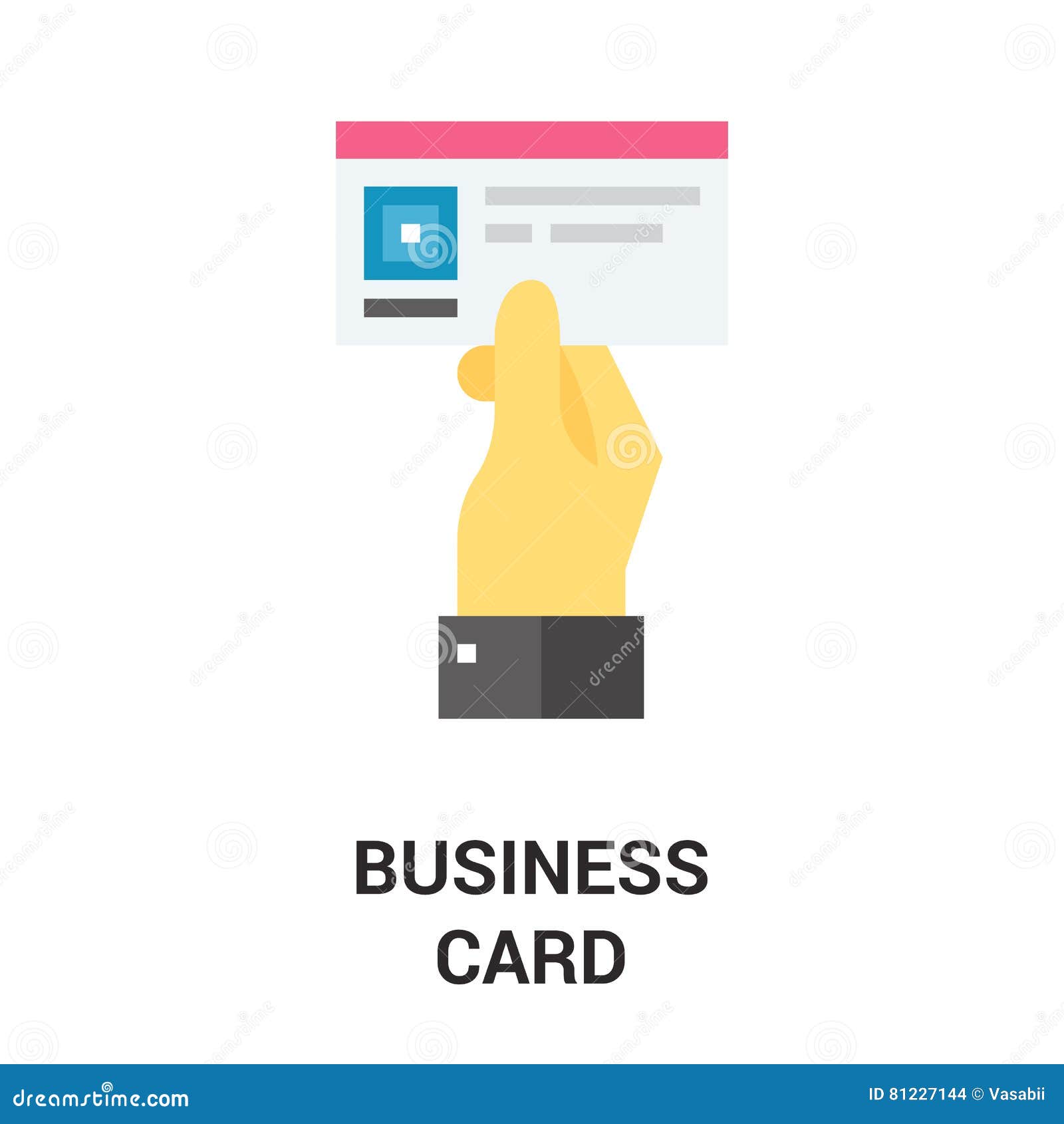 Icône De Carte De Visite Professionnelle De Visite Illustration de ...