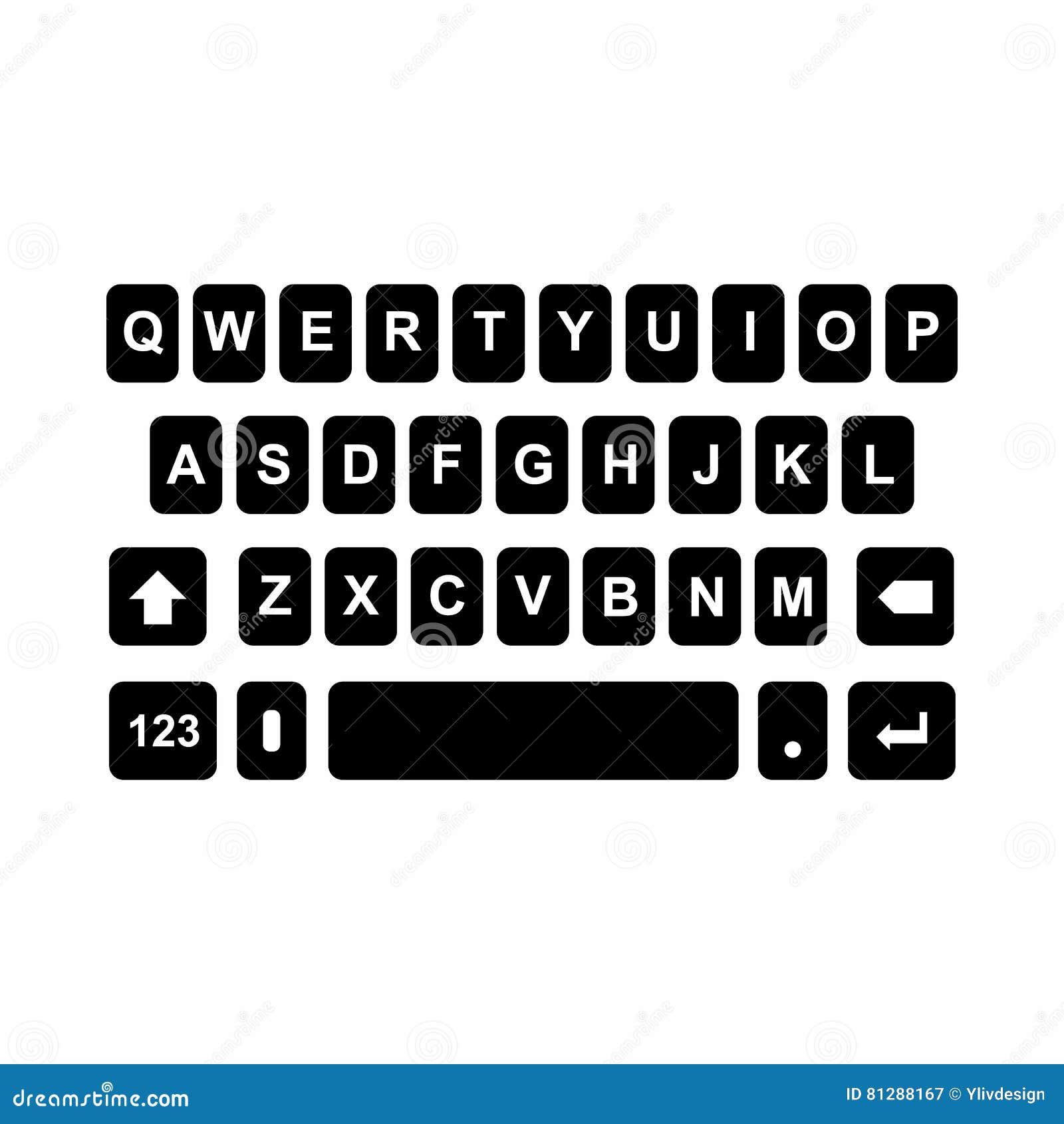 Icône De Clavier, Style Simple Illustration de Vecteur - Illustration ...