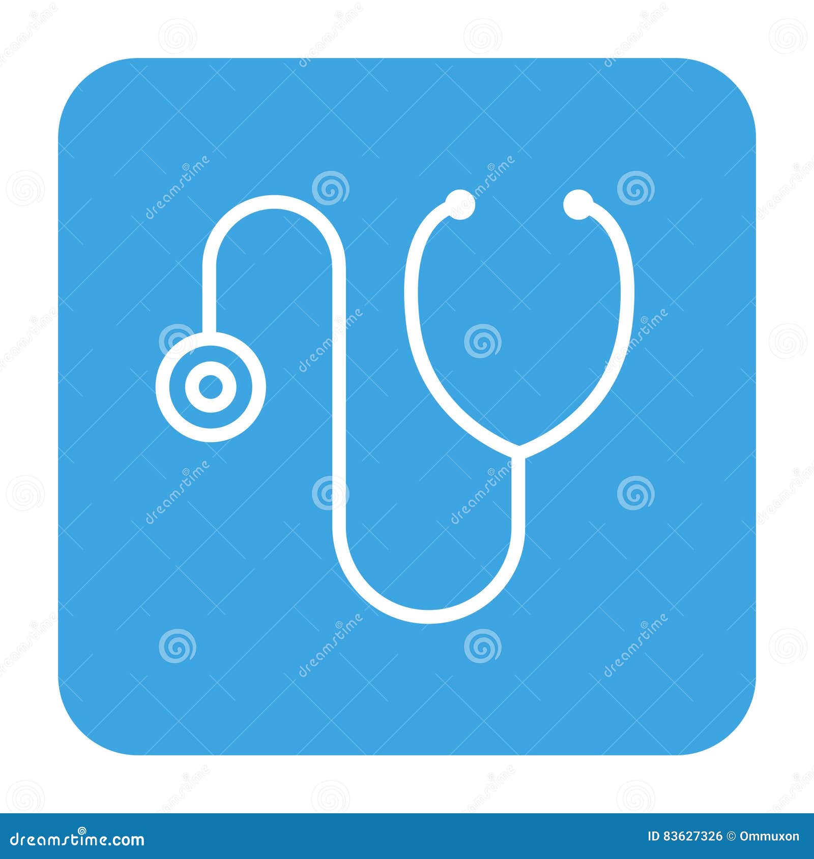 Icône De Dispositif Médical De Stéthoscope Illustration de Vecteur ...