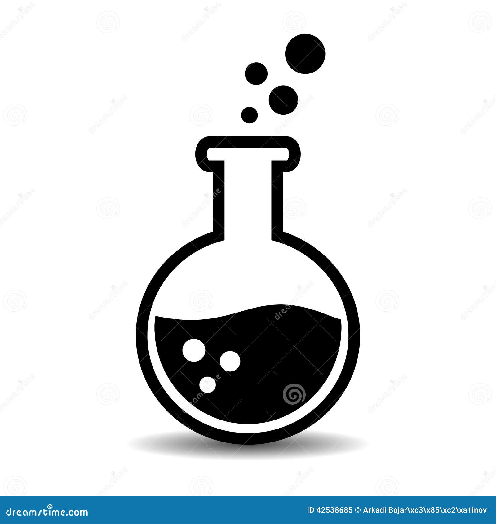 Icône de flacon illustration de vecteur. Illustration du conteneur ...