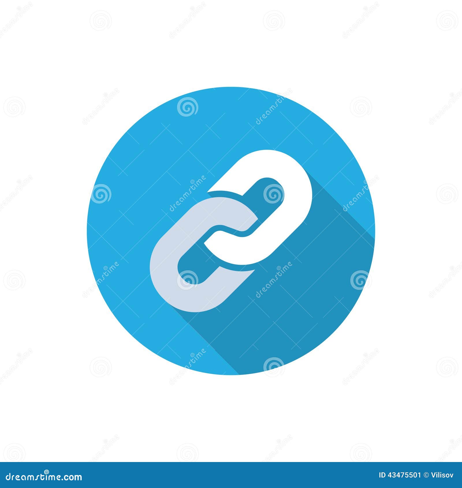 Icône de lien illustration de vecteur. Illustration of conception ...