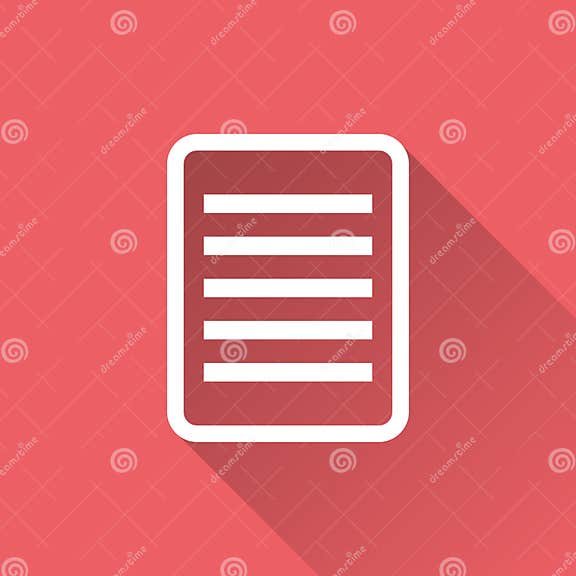 Icône De Pictogramme De Document Illustration de Vecteur - Illustration ...