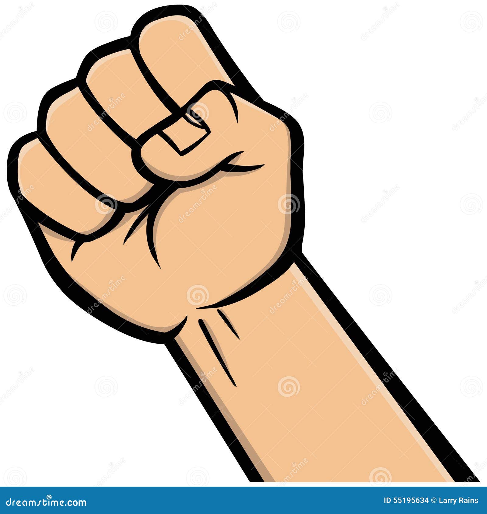 Icône de poing illustration de vecteur. Illustration du poing - 55195634