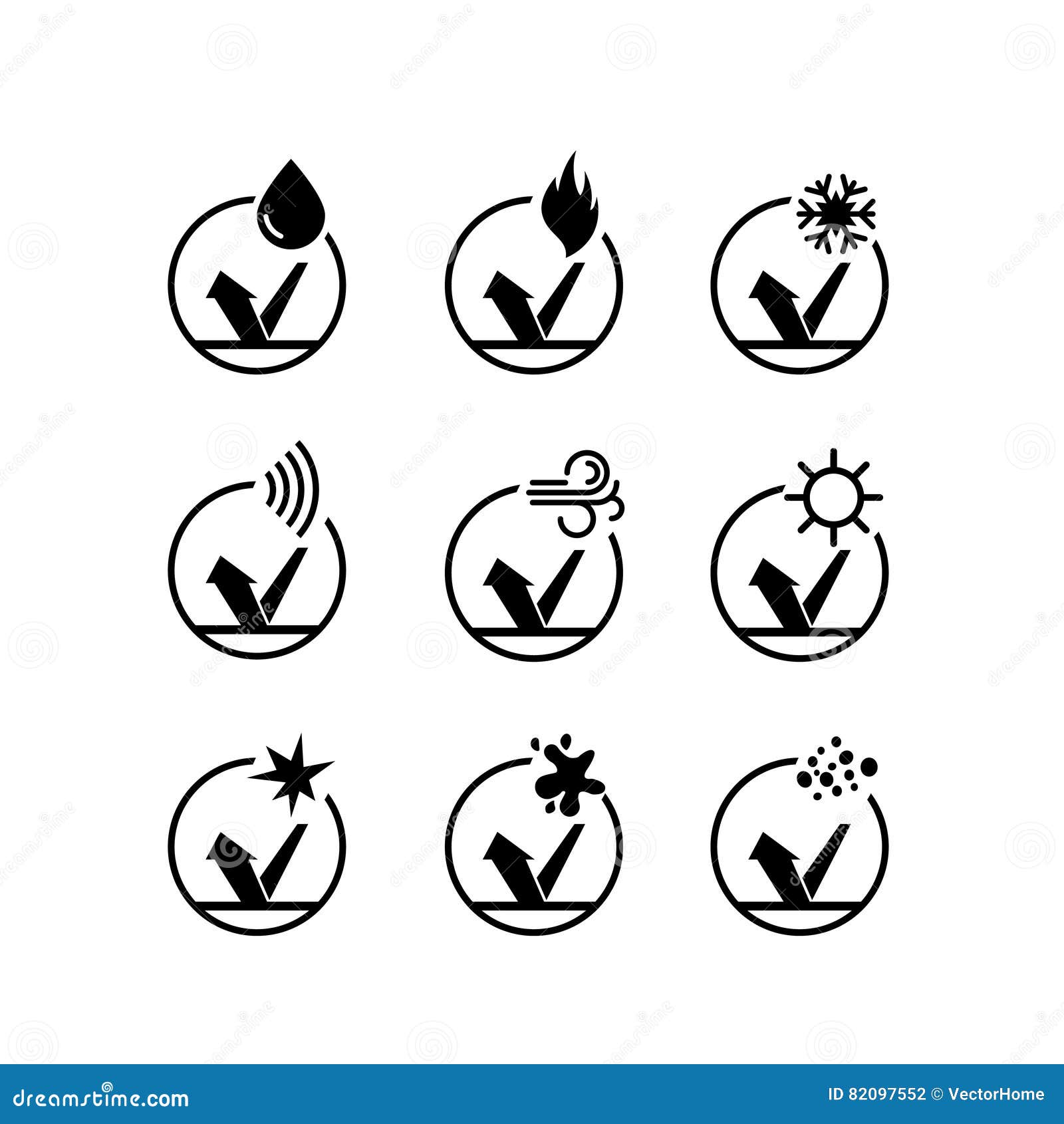 Icône De Preuve - Illustration De Vecteur Illustration de Vecteur ...