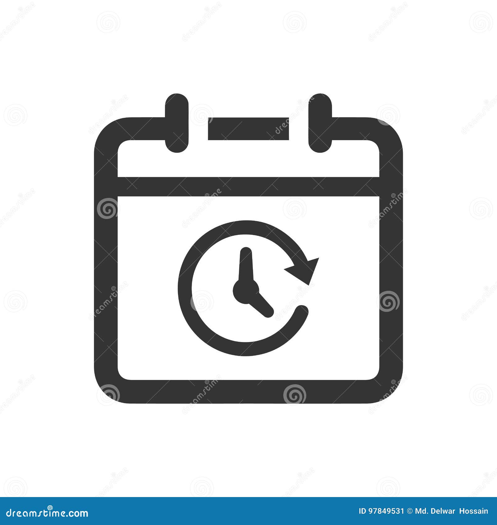 Icône De Programme D'événement Illustration de Vecteur - Illustration ...