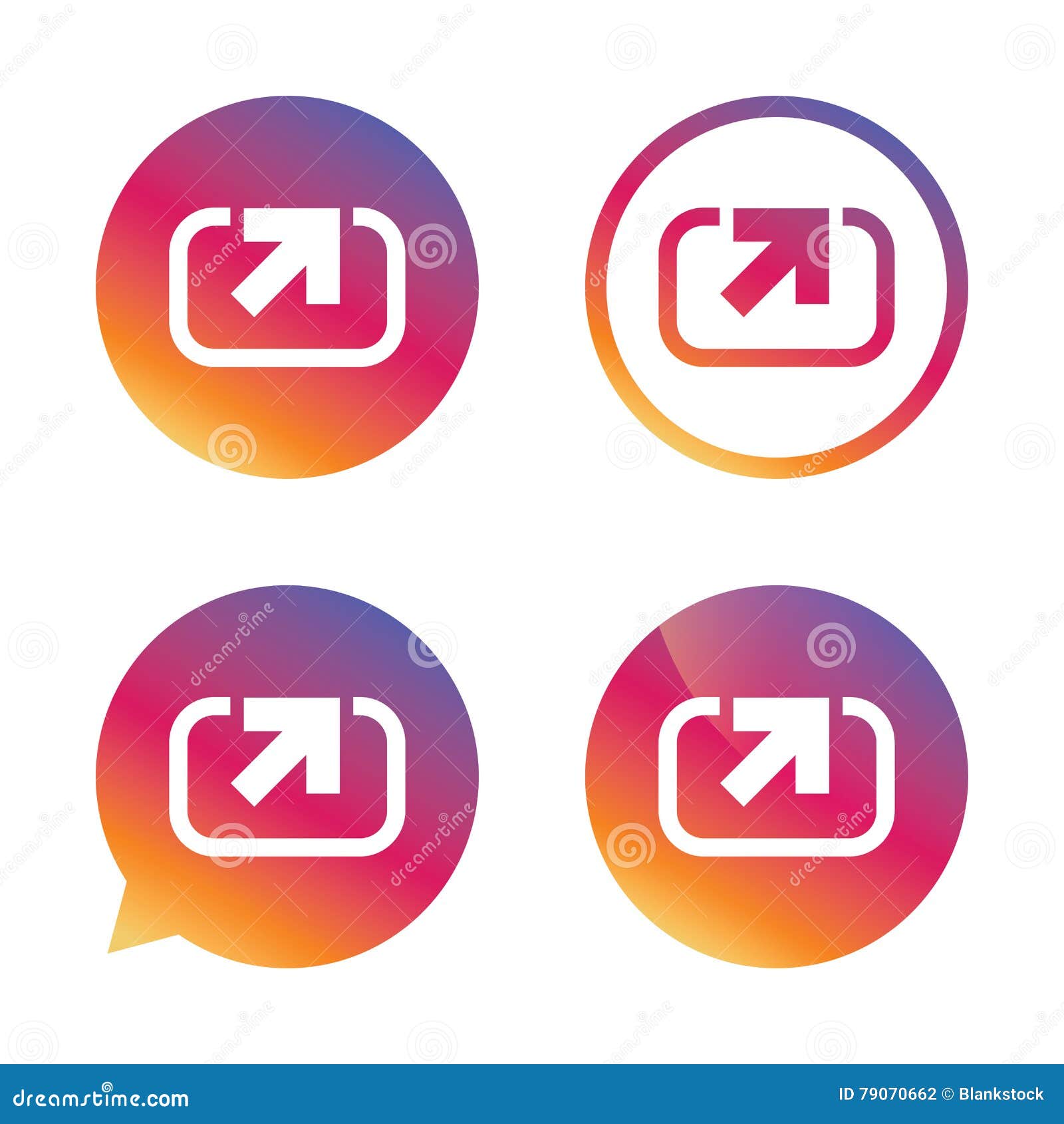 Icône De Signe D'action Symbole De Part Illustration de Vecteur ...