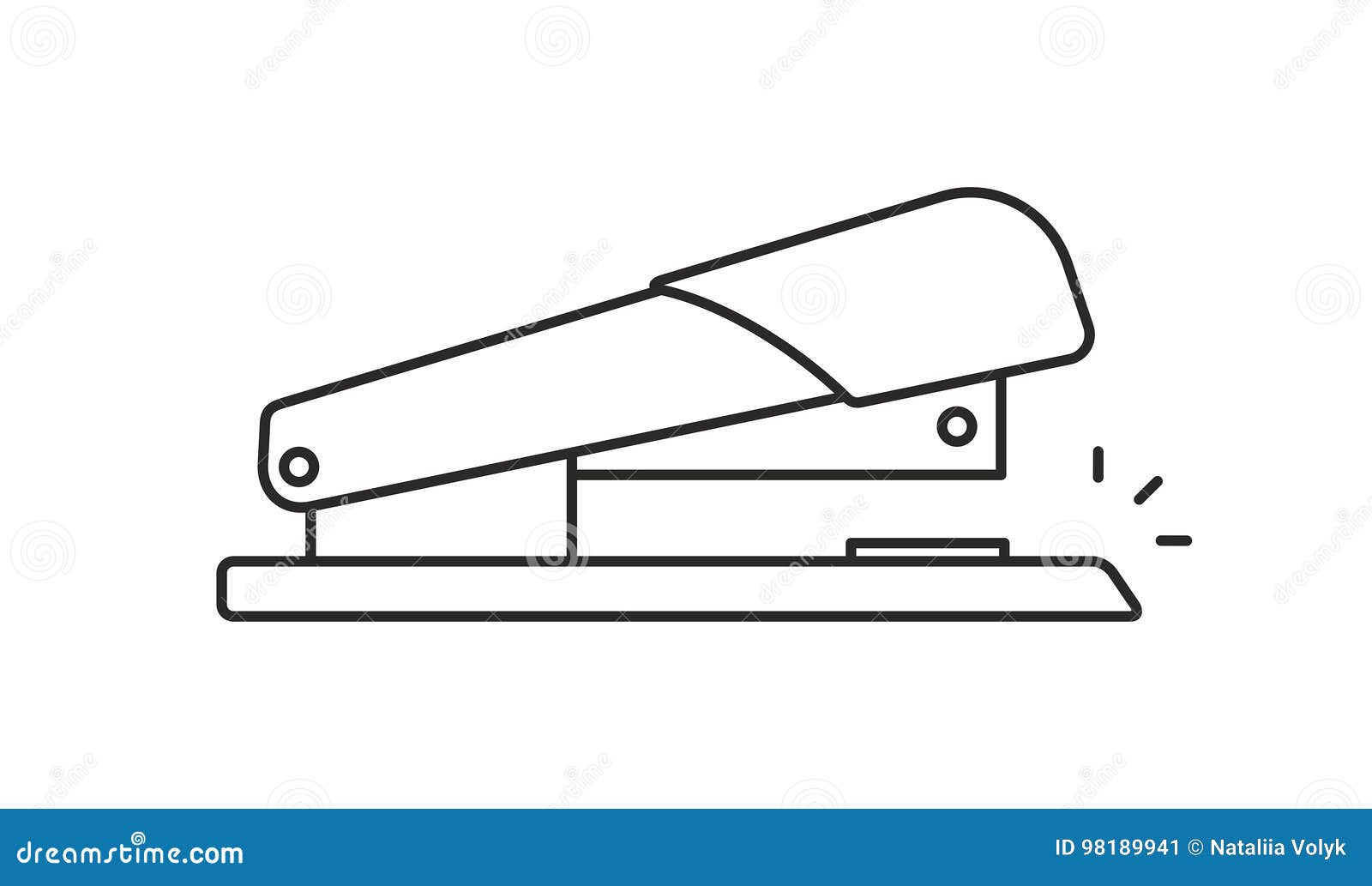 Icône De Vecteur D'agrafeuse Illustration de Vecteur - Illustration du ...