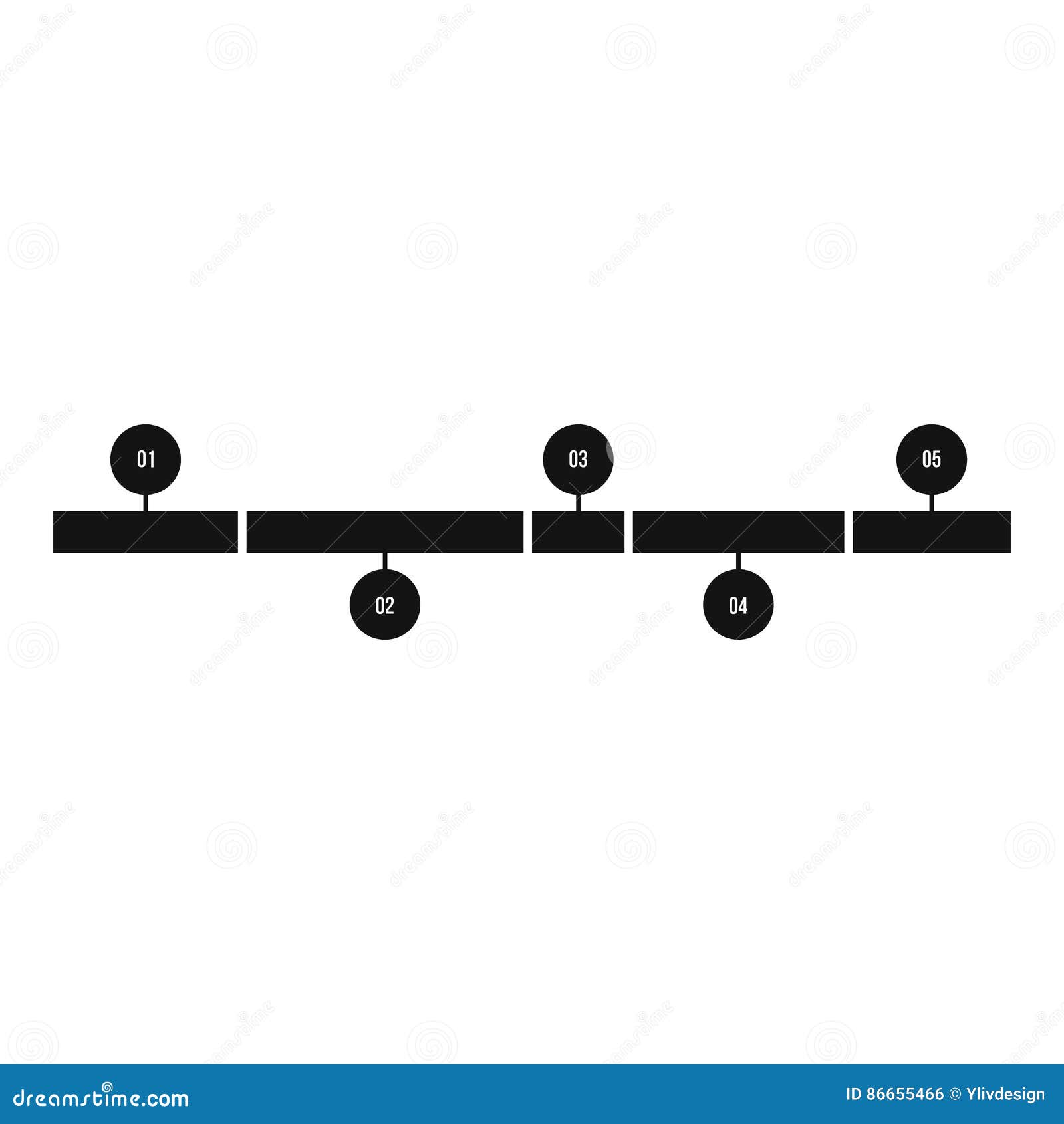 Icône Infographic De Chronologie, Style Simple Illustration de Vecteur ... Icône Infographic De Chronologie, Style Simple Illustration de Vecteur ...
