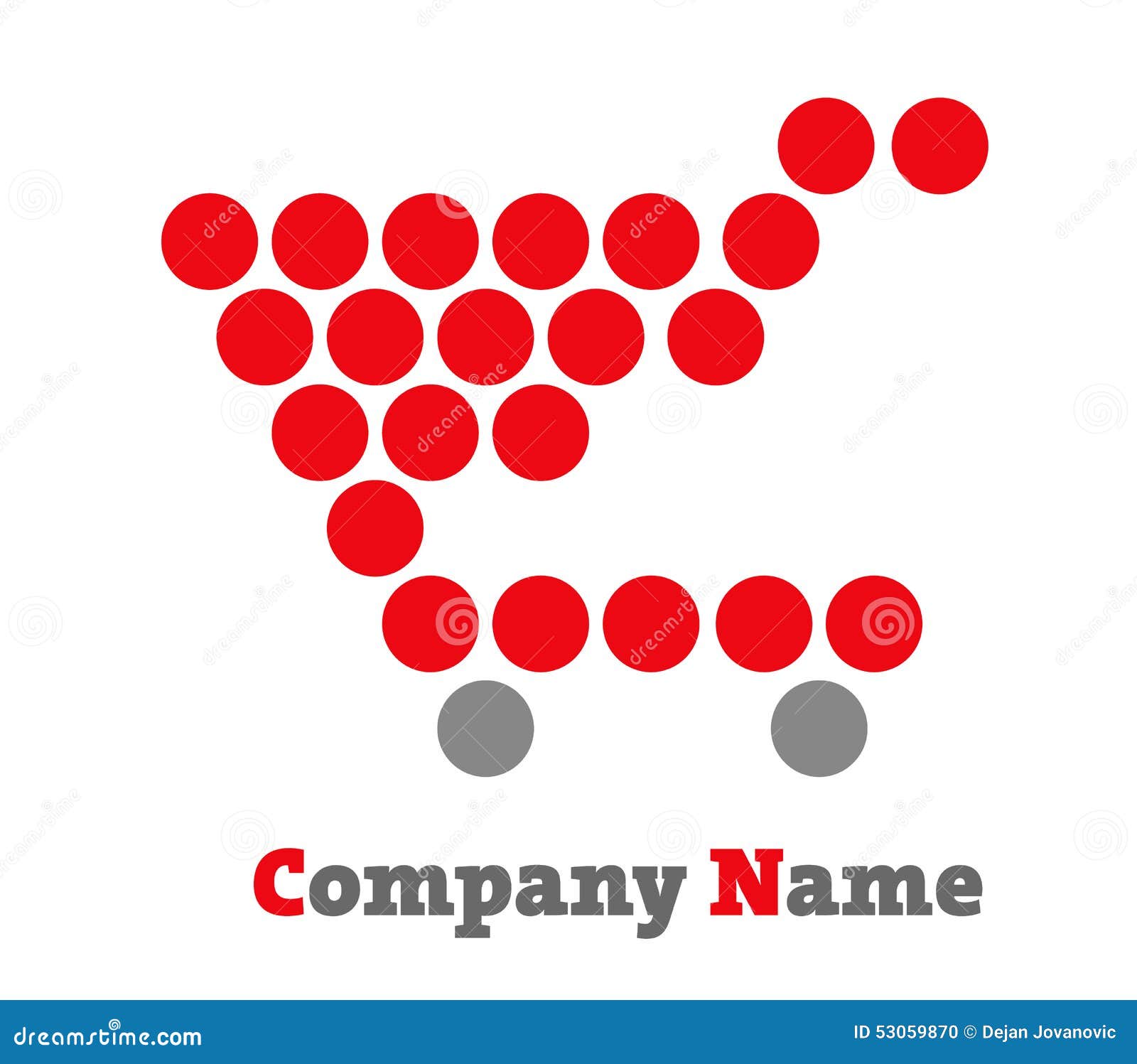 Icône/logo de caddie illustration stock. Illustration du graphisme ...