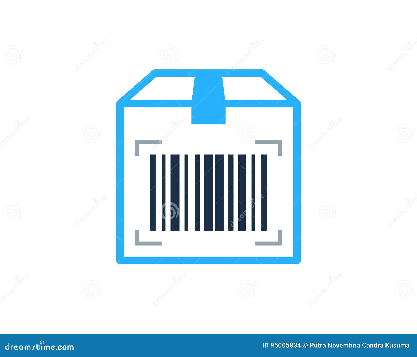 Icône Logo Design Element De Code Barres Illustration de Vecteur ...