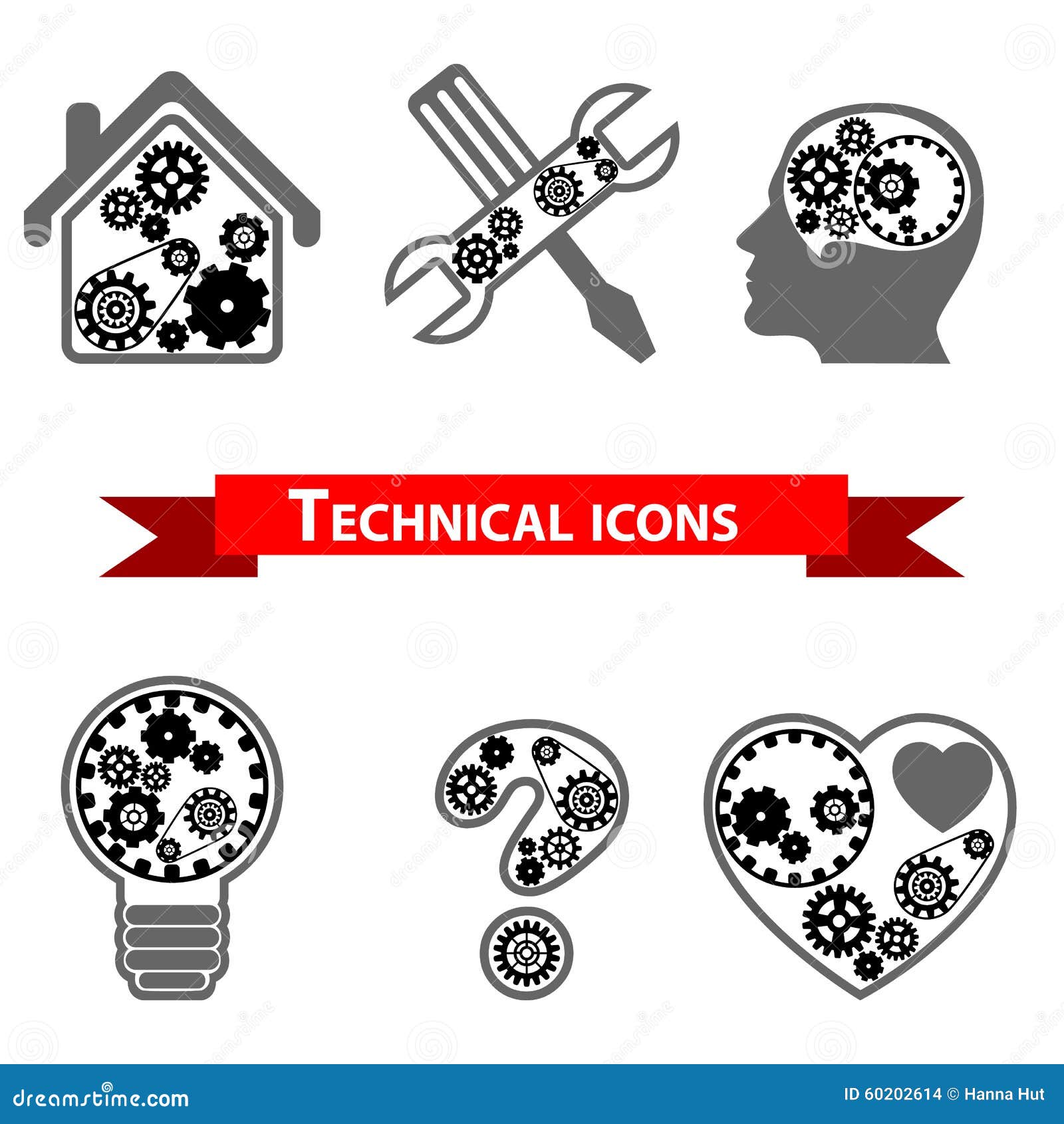 Icône technique illustration de vecteur. Illustration du ingénierie ...