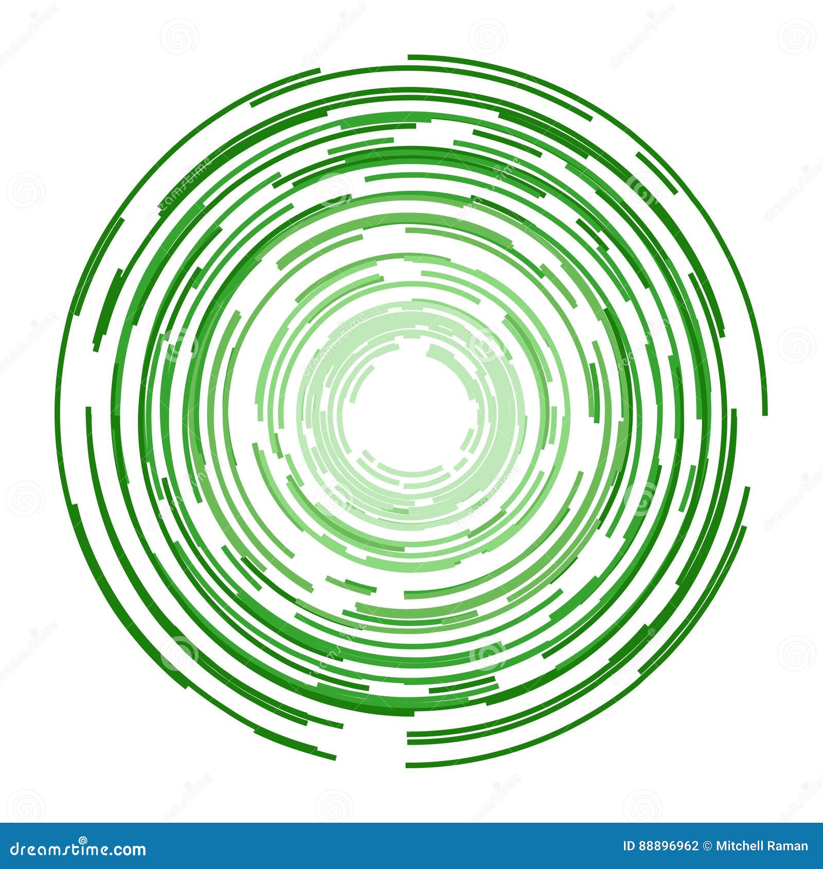 Icône Verte De Vecteur De Cercles Illustration de Vecteur ...