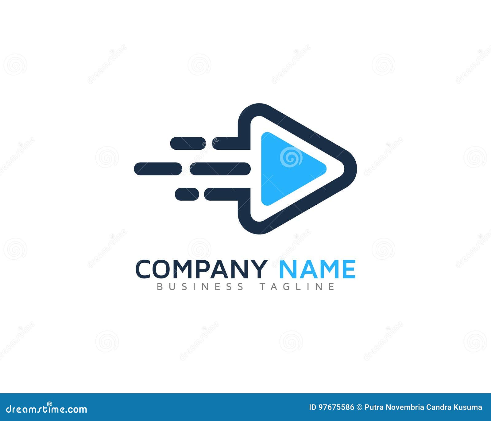 Icône Visuelle Rapide Logo Design Element De Vitesse Illustration de ...