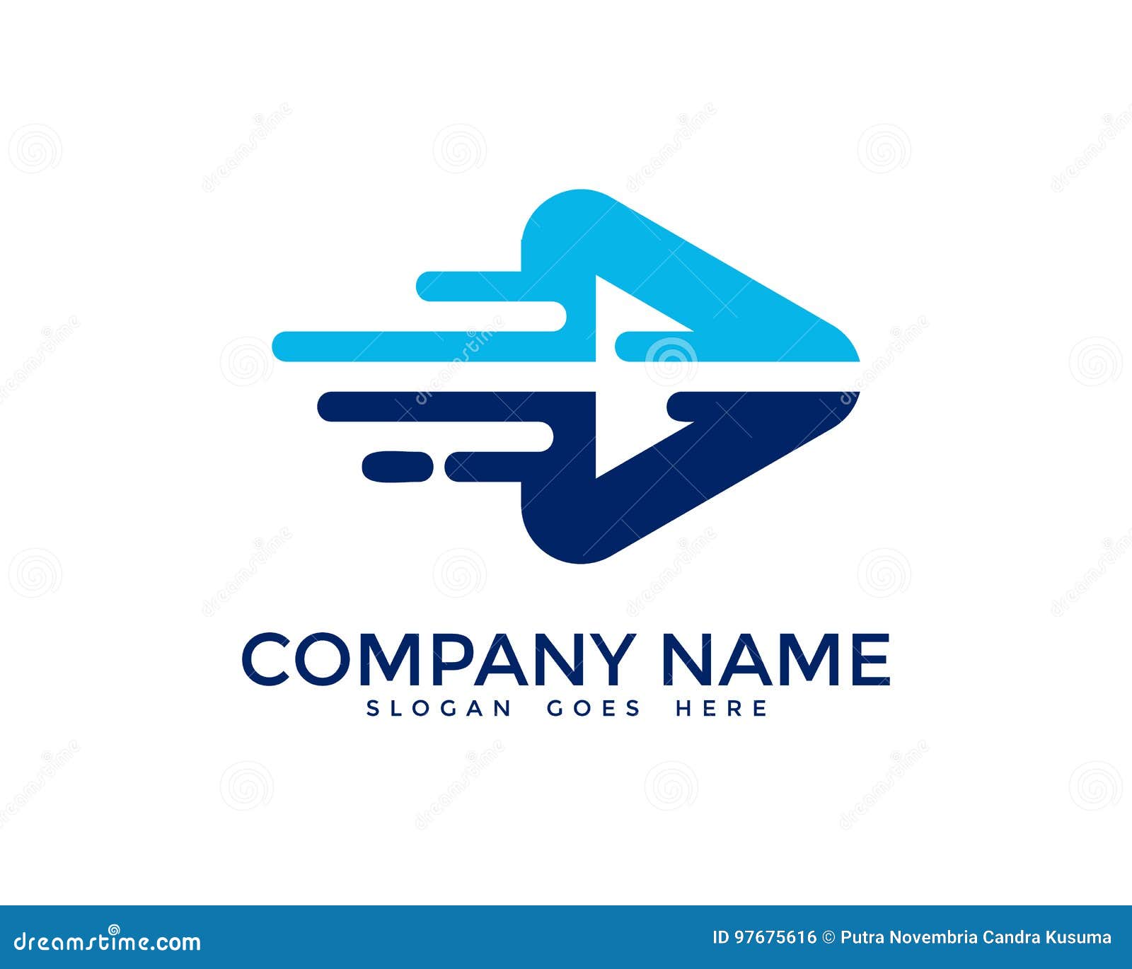 Icône Visuelle Rapide Logo Design Element De Vitesse Illustration de ...