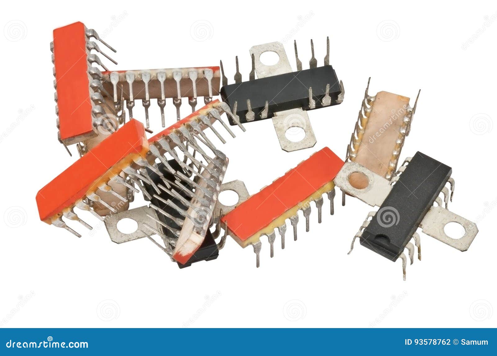 IC radioelements stock photo. Image of industry, electrical - 93578762