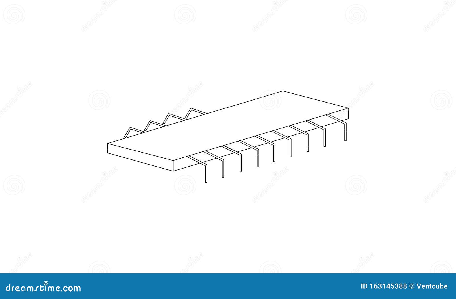 IC Vector Icon Flat Style Graphical Symbol. Stock Illustration ...