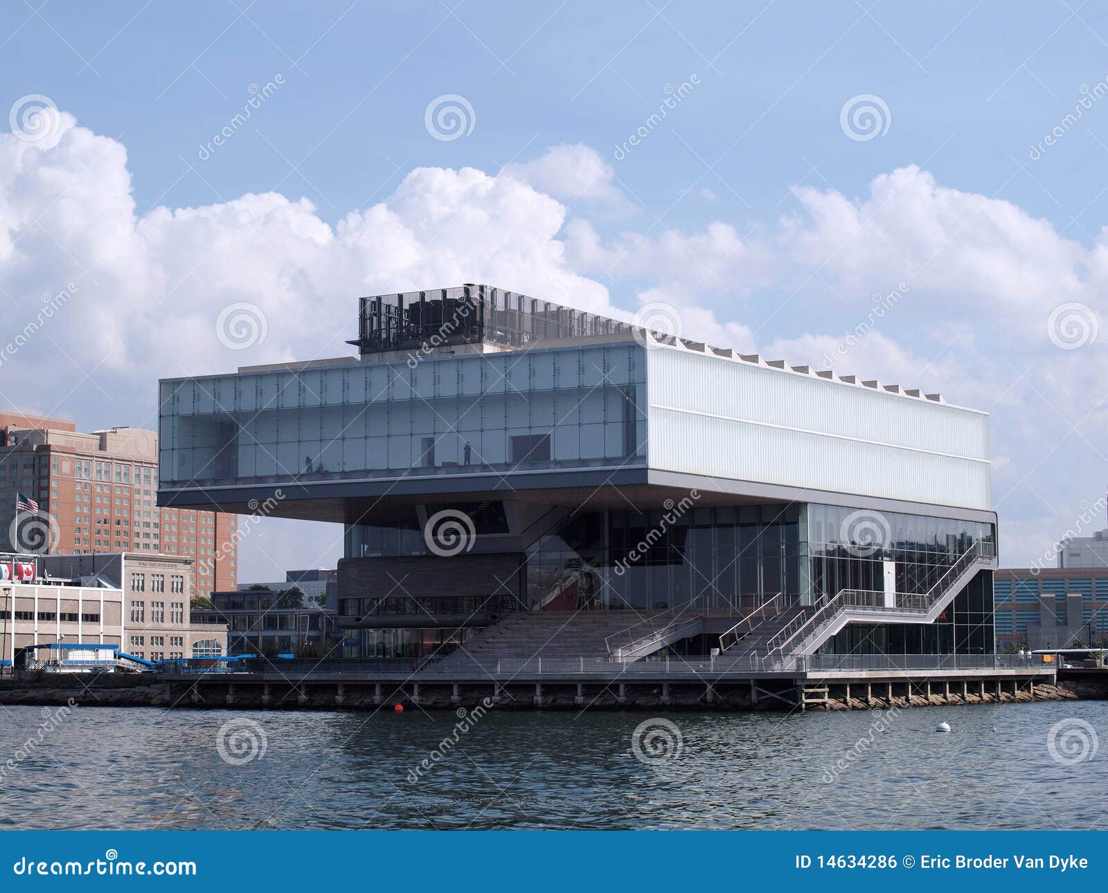 ICA Boston Art Musuem editorial photo. Image of design - 14634286