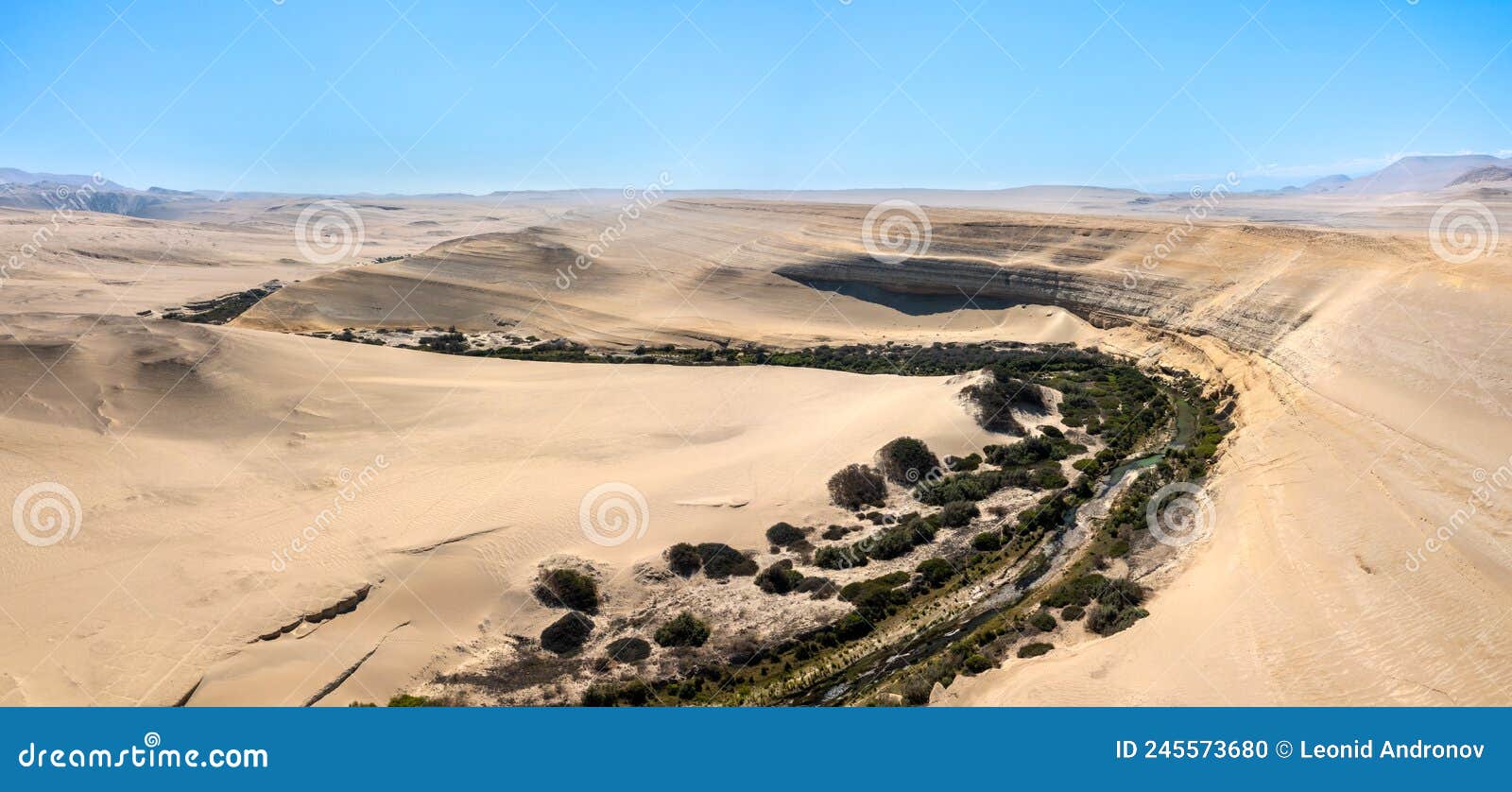 Ica River at Canyon De Los Perdidos in Peru Stock Photo - Image of lost ...