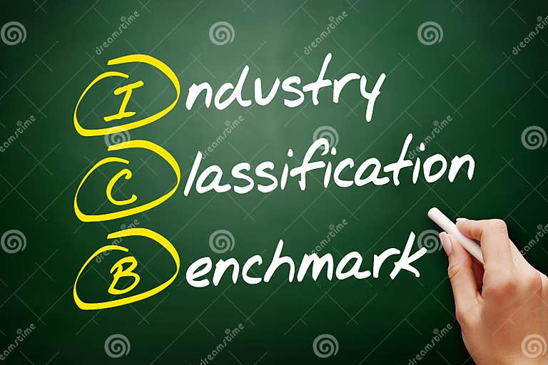 ICB - Industry Classification Benchmark Acronym, Technology Concept on ...
