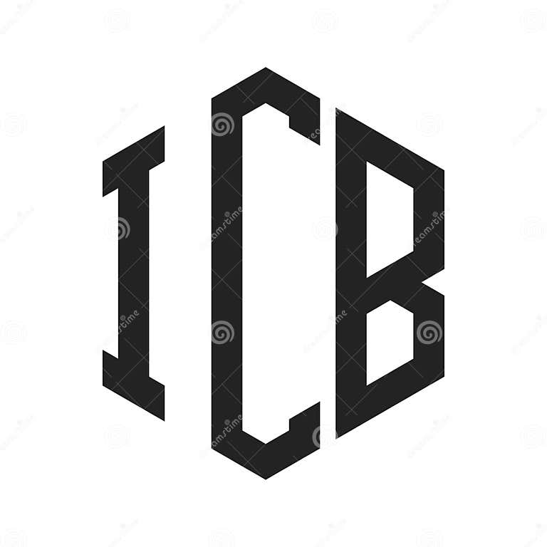 ICB Logo Design. Initial Letter ICB Monogram Logo Using Hexagon Shape ...