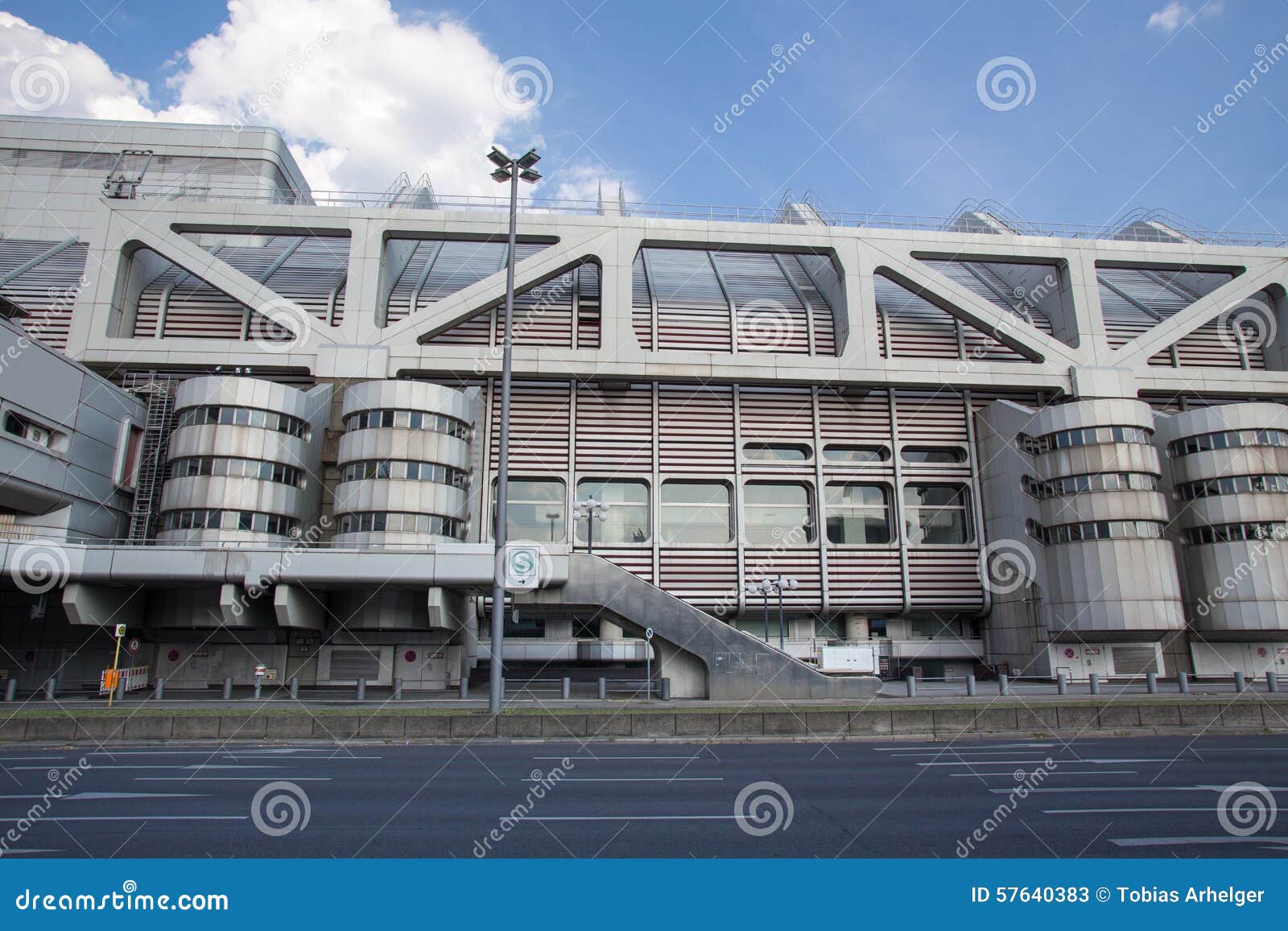 Icc Buildings Berlin Germany Stock Image - Image of trade, architecture ...