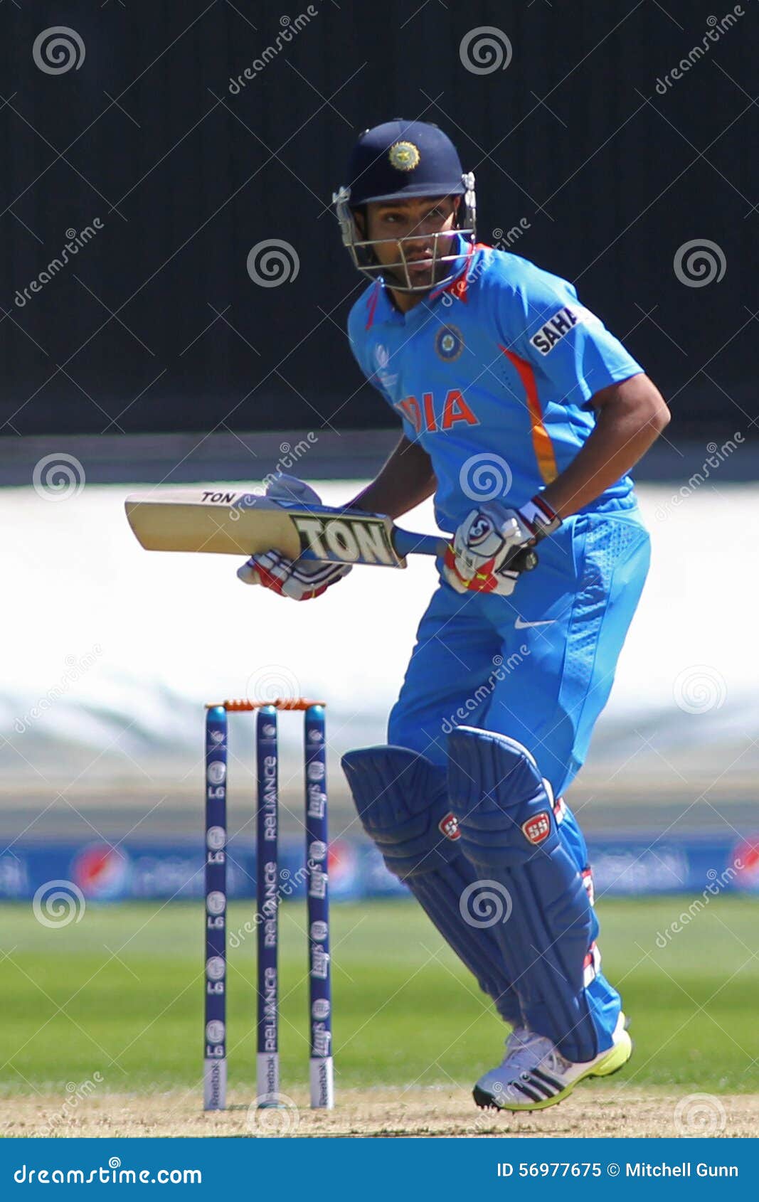 Icc Champions Trophy Warm Up Match India V Australia Editorial Image