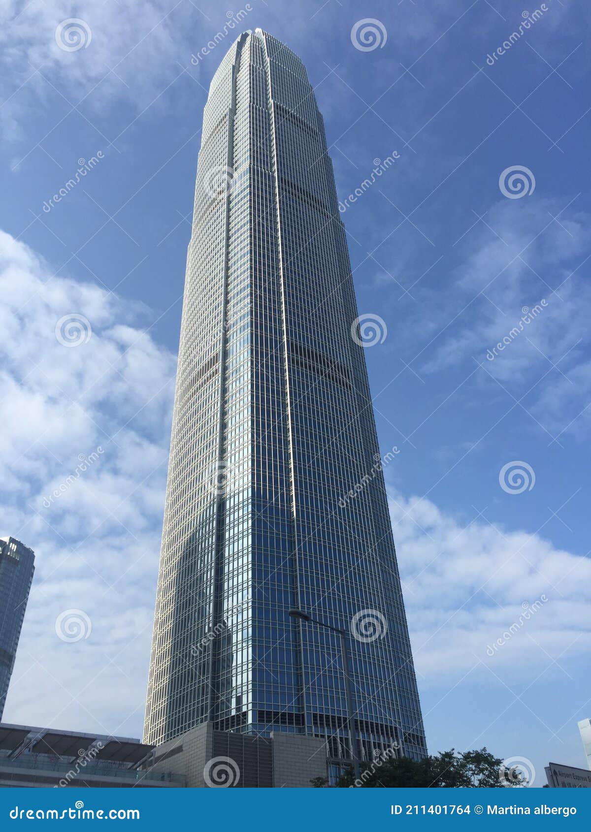 ICC Hong Kong stock photo. Image of centre, hong, commerce - 211401764