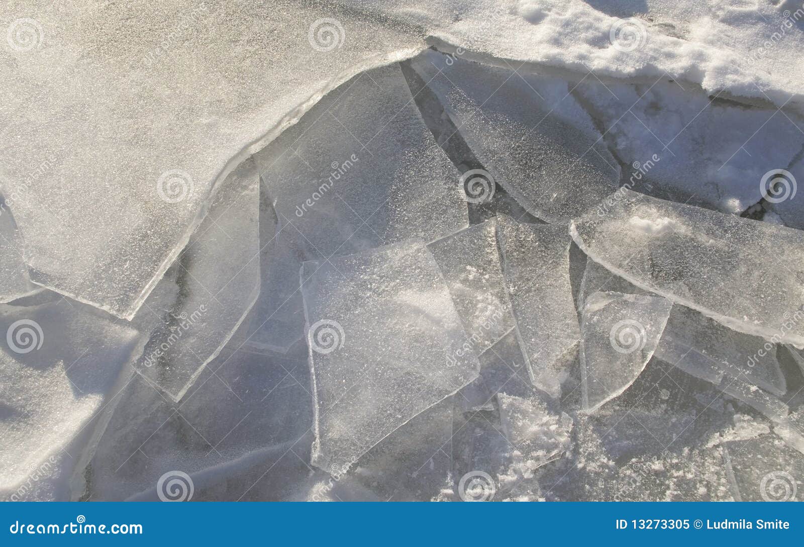 Ice. stock image. Image of snow, winter, frozen, shape - 13273305
