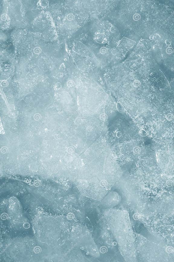 Cracked Blue Ice As a Background Stock Photo - Image of smooth, crust ...