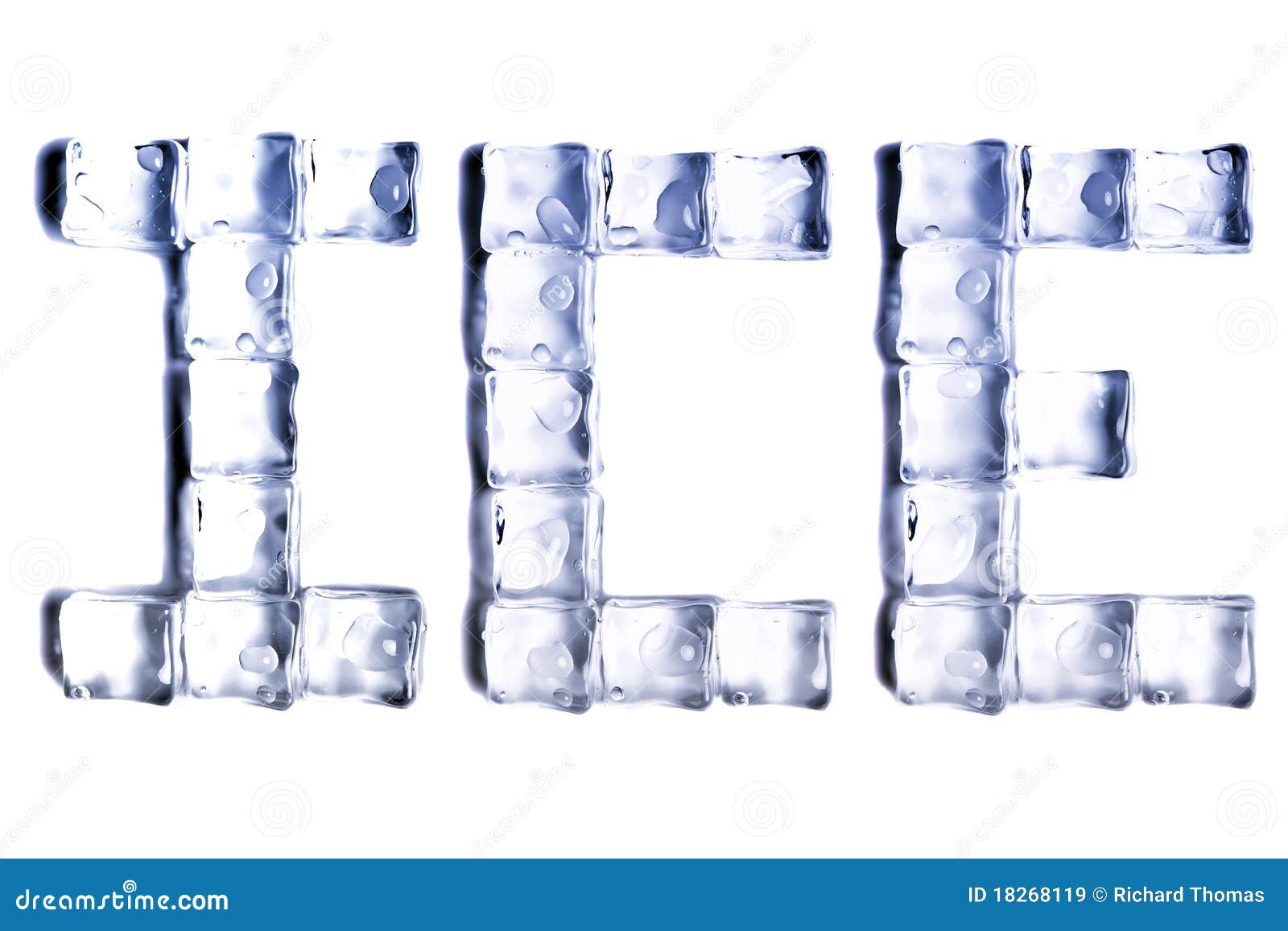 Ice stock image. Image of white, cold, concept, word - 18268119
