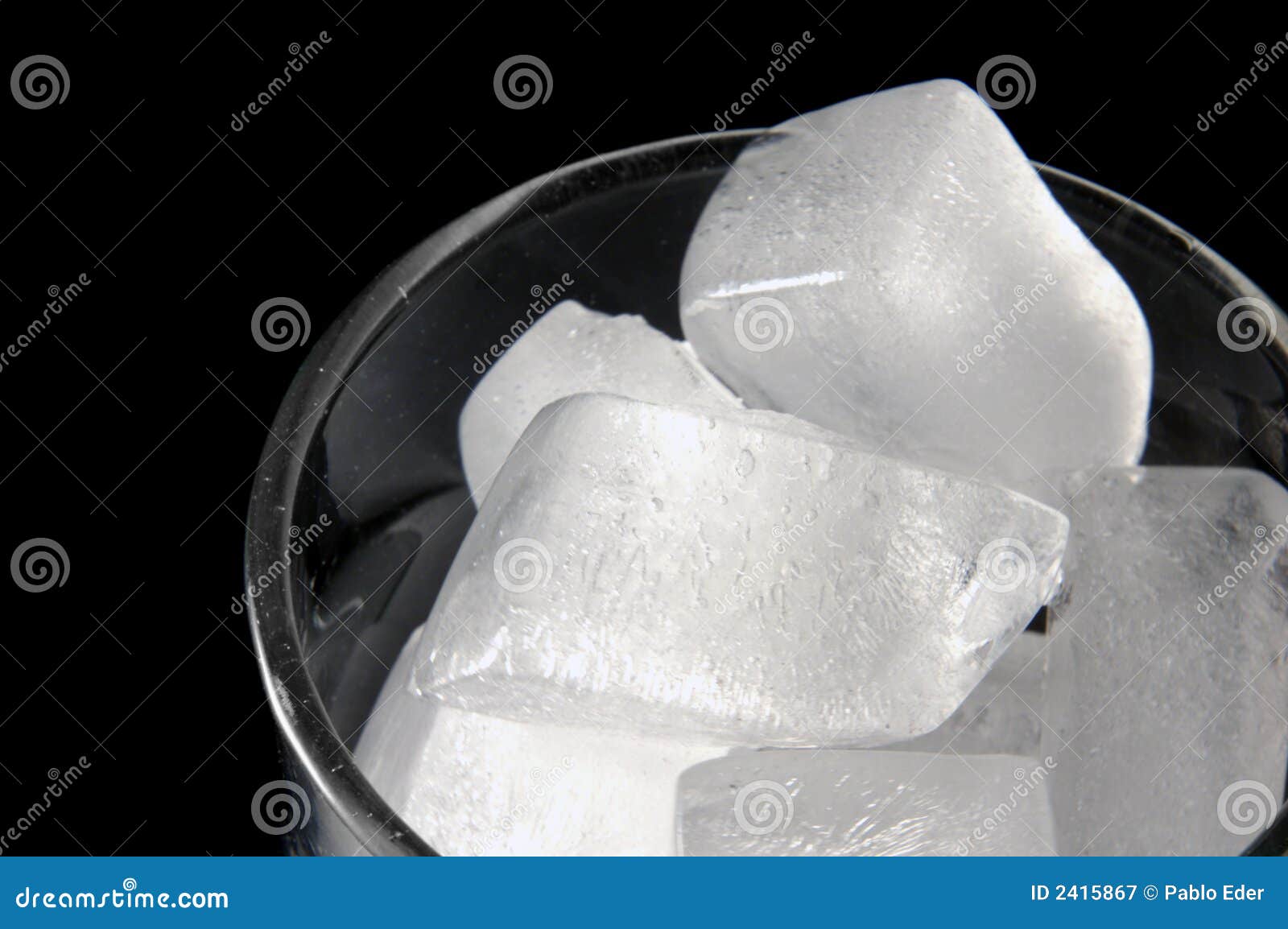 Ice stock image. Image of cooling, straw, drink, frost - 2415867