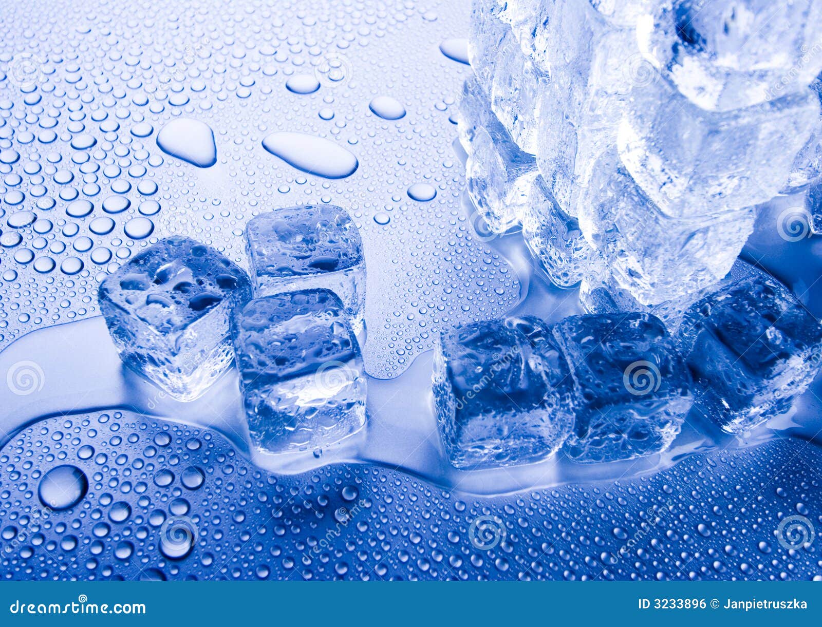 Ice stock photo. Image of brick, objects, clear, azure - 3233896