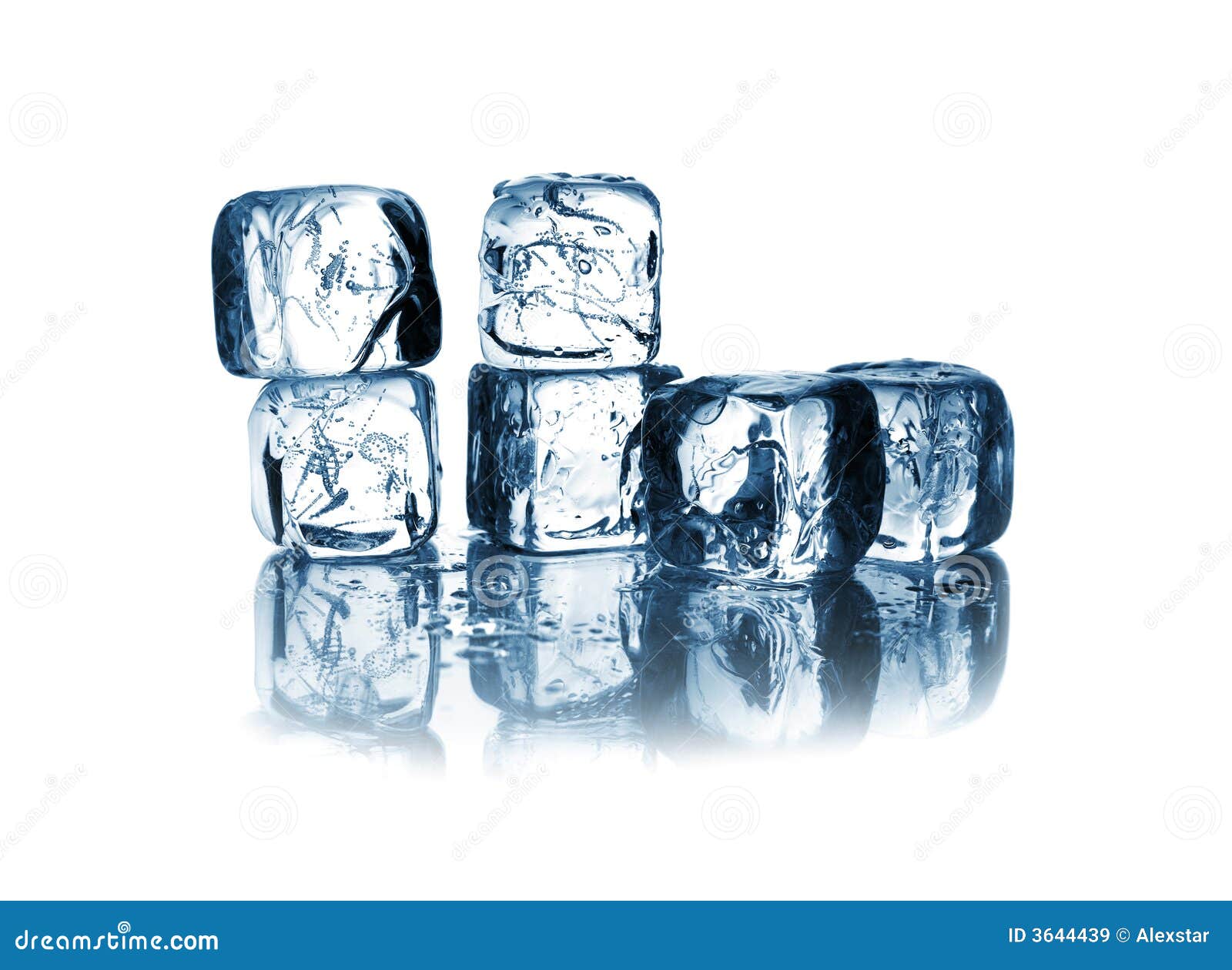 Ice stock image. Image of color, heat, glass, reflection - 3644439