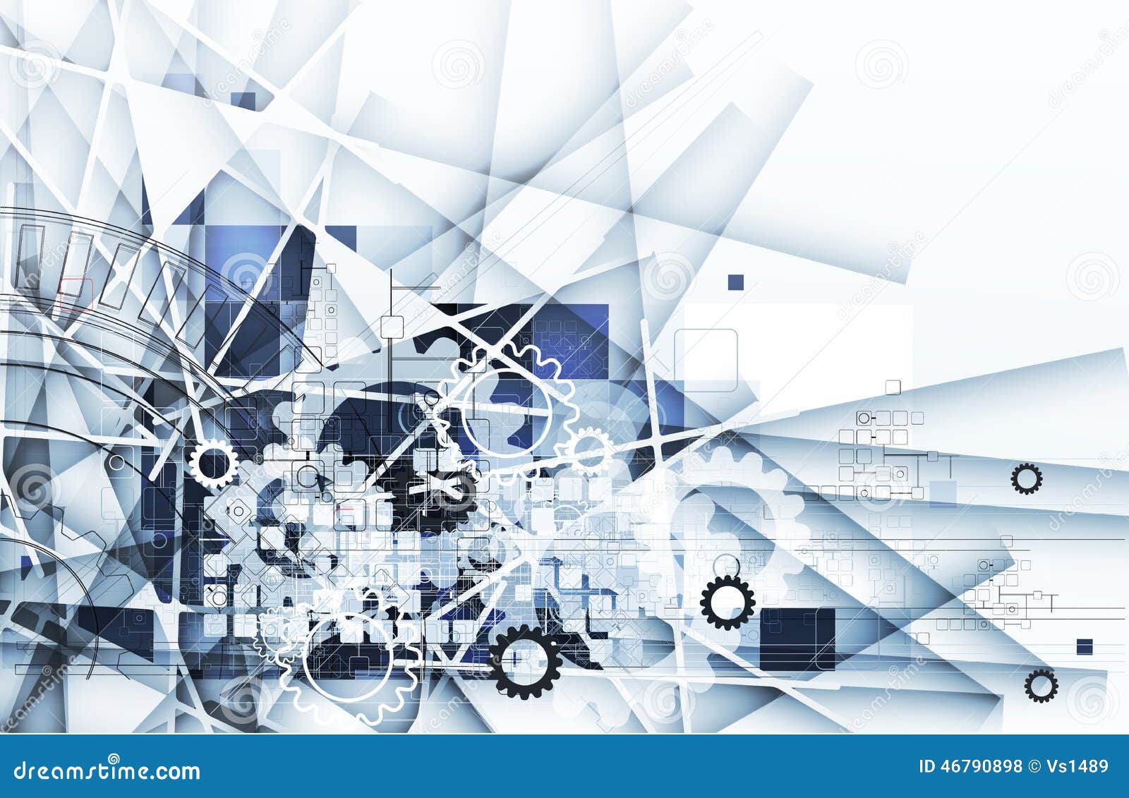 Ice Abstract Technology Background with Lines Texture of the Fro Stock ...